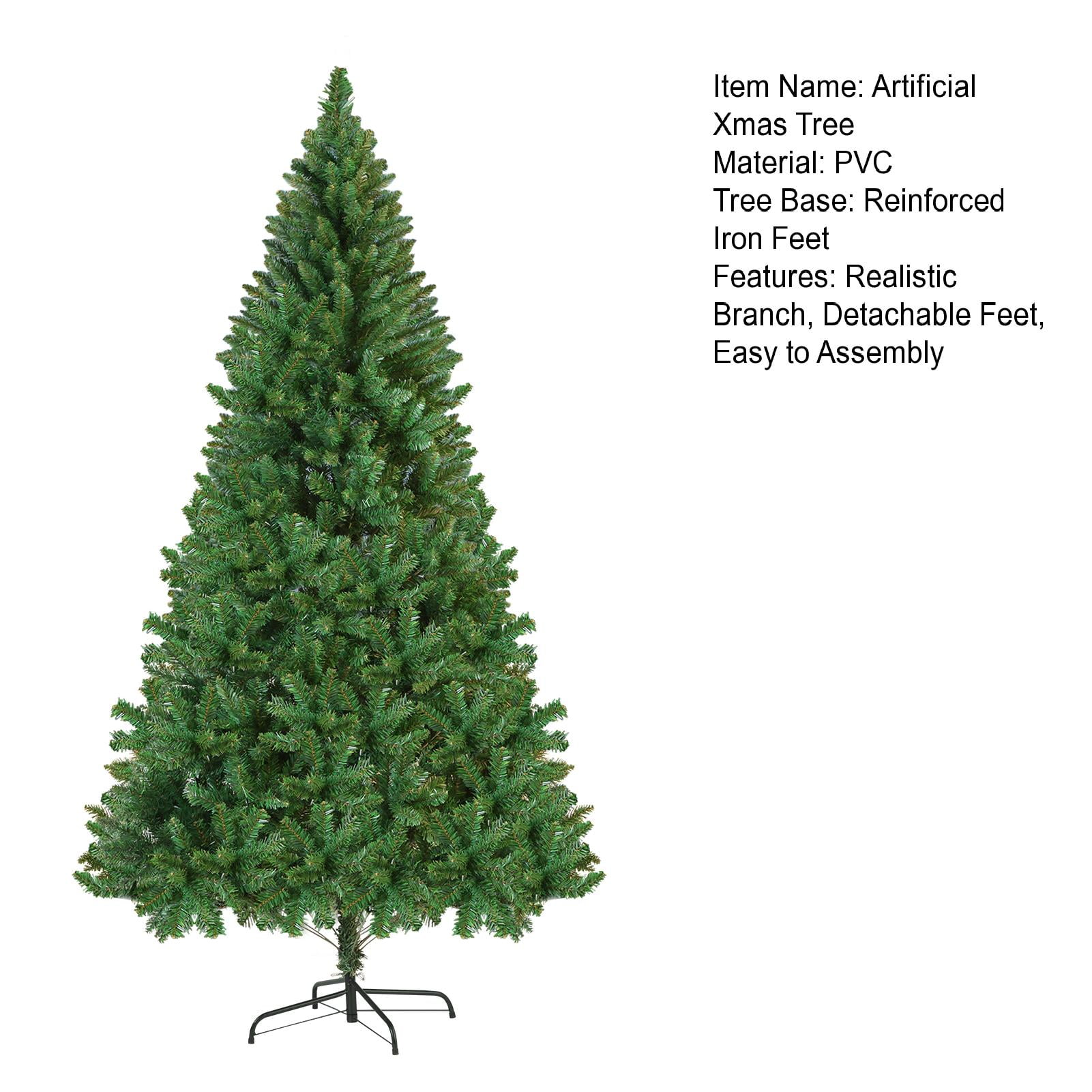 Trendix 4 FT Artificial Christmas Tree with Thick Branch Tips, Iron ...