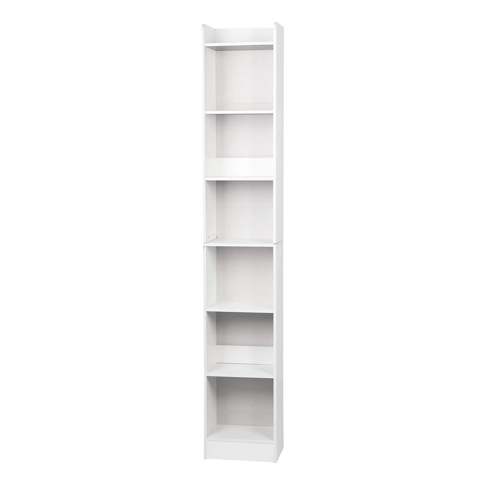 Trendix 70.9 Inch Tall Narrow Bookcase, Storage Organizer Corner ...