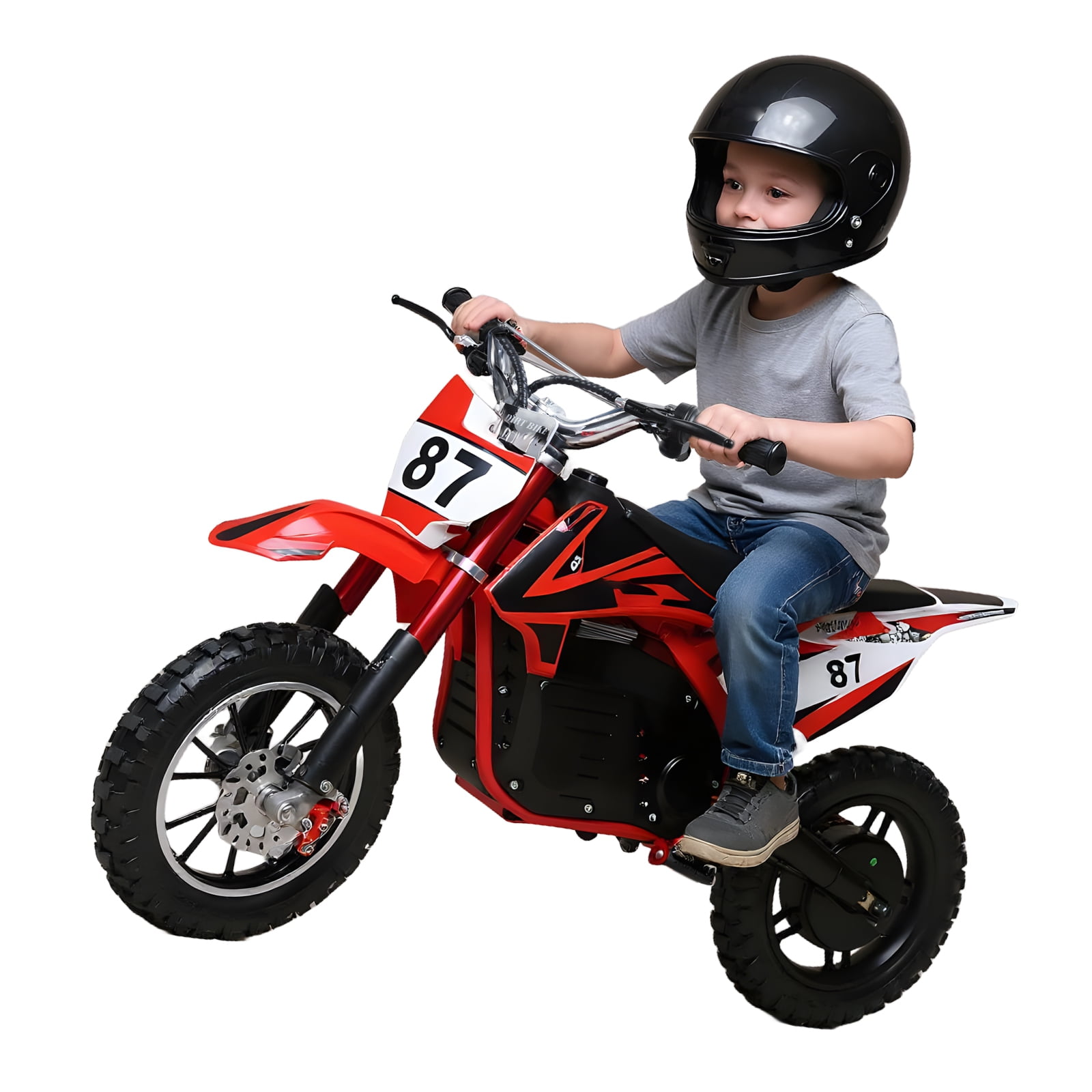 Trendix Dirt Bike, 36V 500W Electric Mini Motorcycle, Steel Frame ...