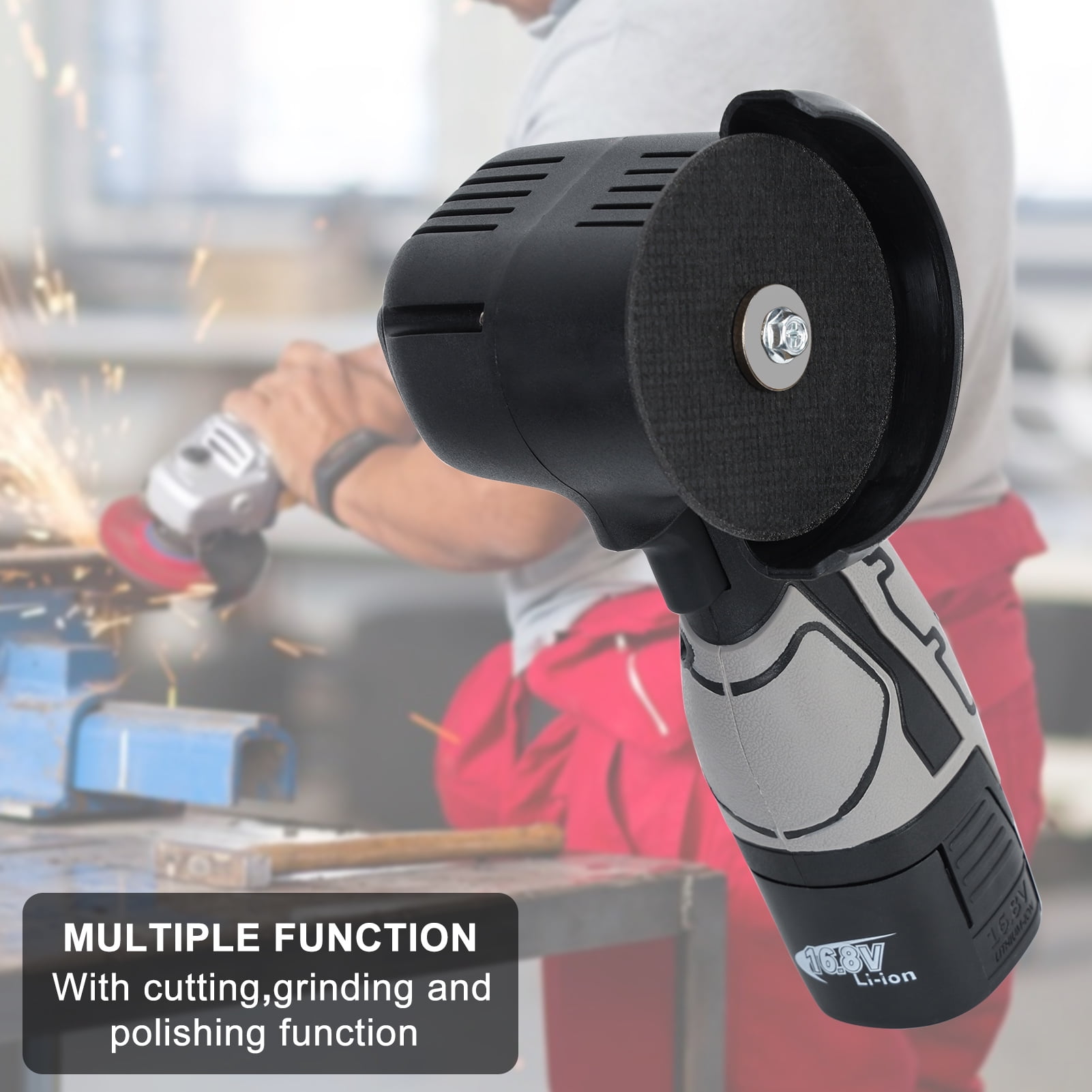 Trendix Electric Hand Grinder Power Tool, Cordless Mini Angle Grinder ...