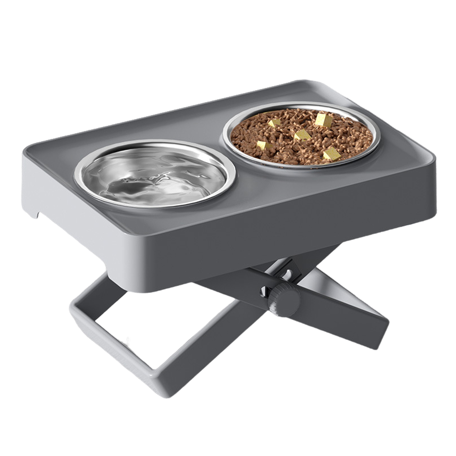 Trendix Elevated Dog Bowls for Small Medium Dogs, 2 Stainless Steel ...