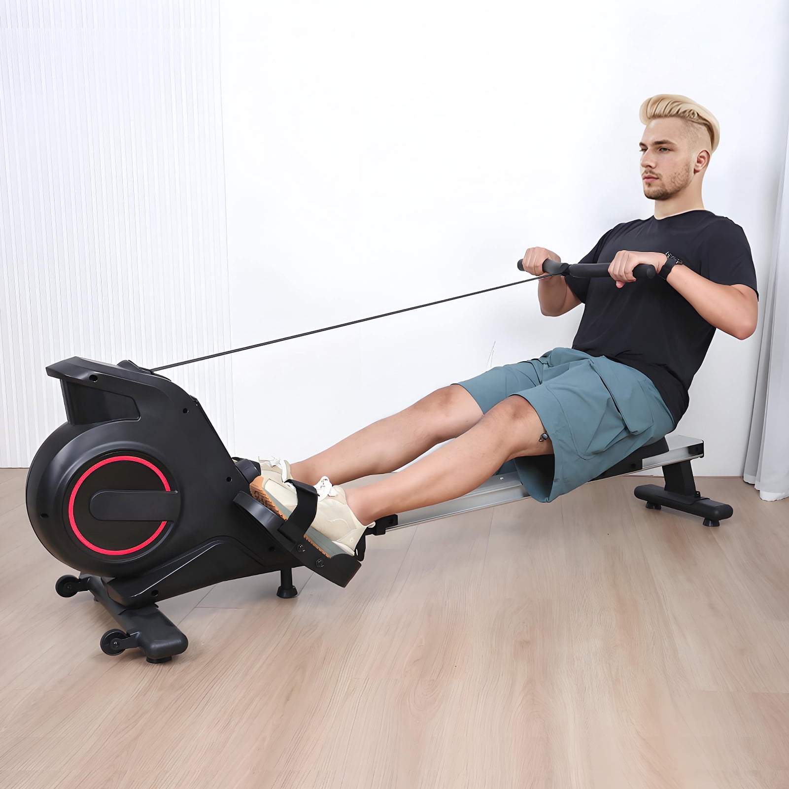 Trendix Magnetic/Water Rowing Machine 350 LB Weight Capacity ...
