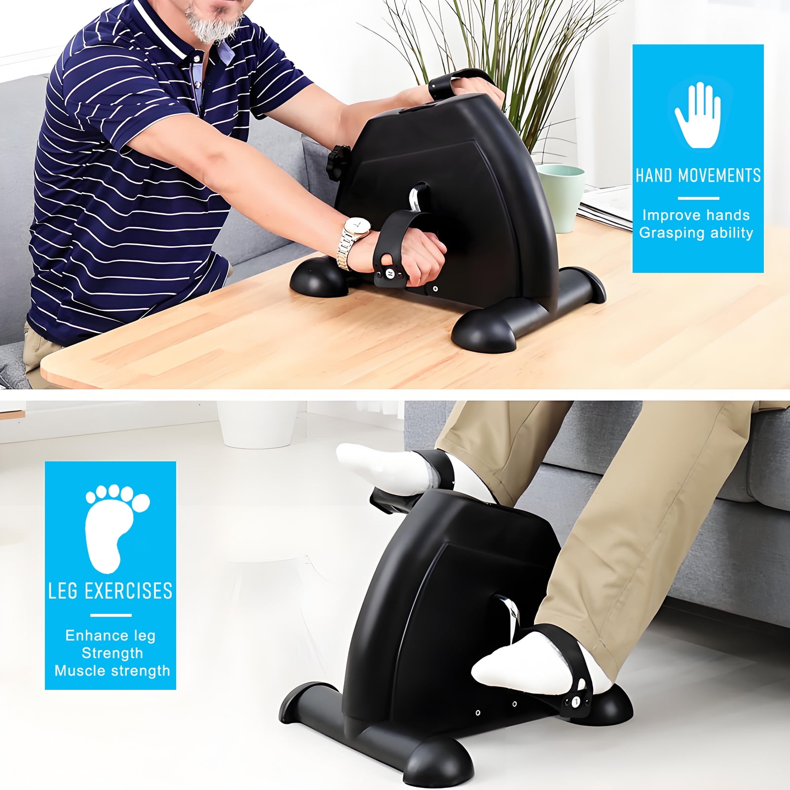 Trendix Mini Exercise Bike, Easy Assembly 100kg Load Capacity Under ...