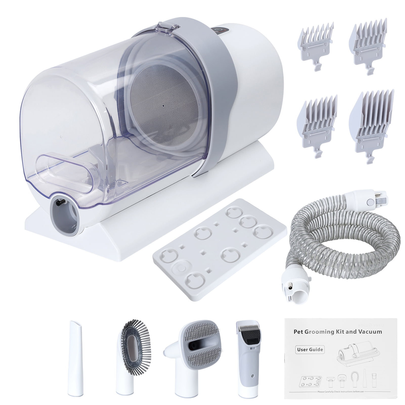 Trendix Pet Grooming Vacuum with Hair Cutter, Shear Push, Hair Removal ...