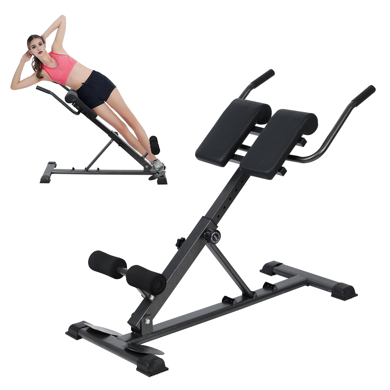 Trendix Roman Chair, Back Extension Bench for Adult, Abdominal Waist ...