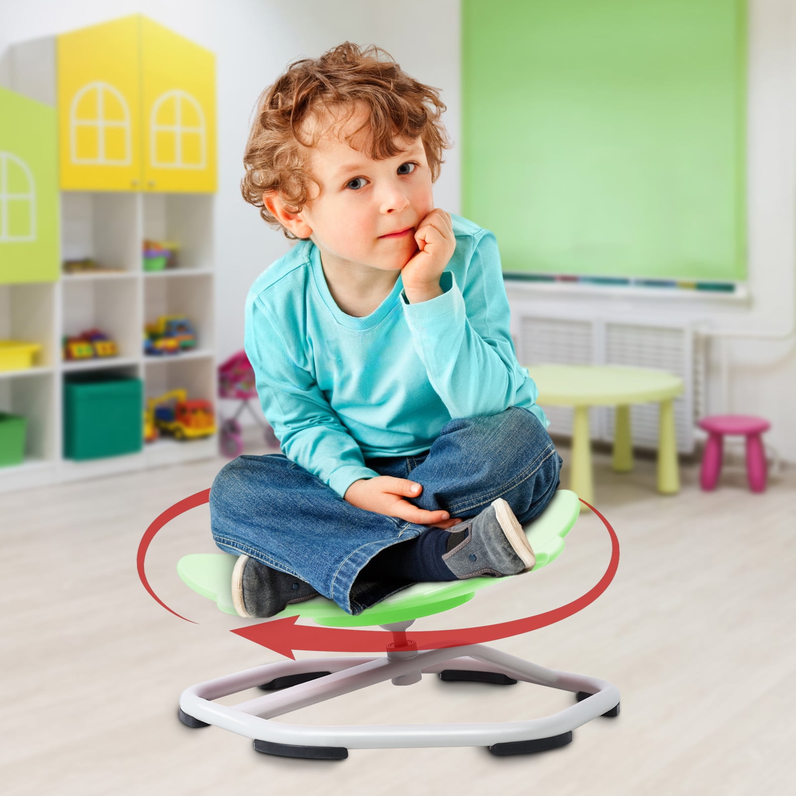 Trendix Spinning Chair for Autistic Kids Sensory Swivel Chair Toddler ...