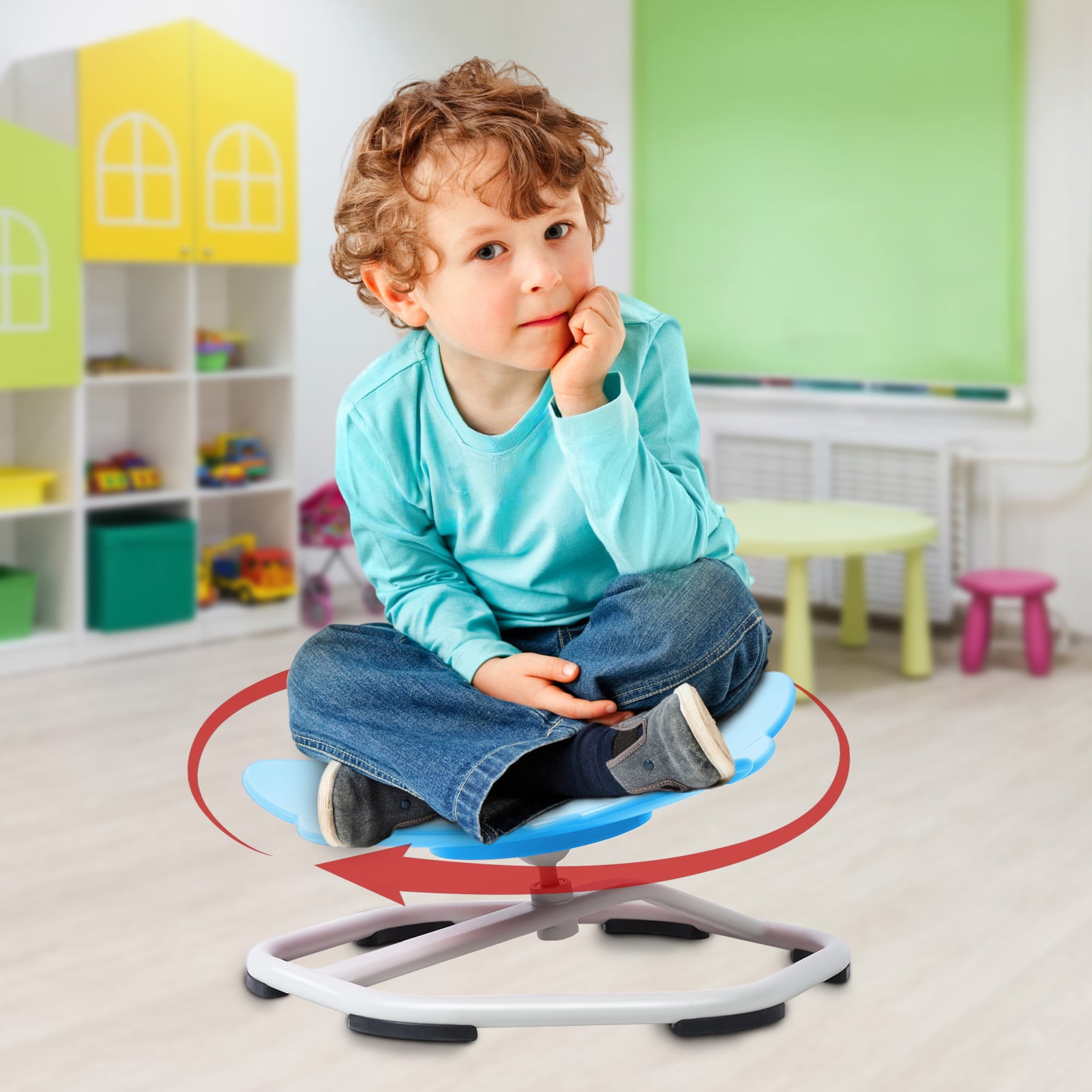 Trendix Spinning Chair for Autistic Kids Sensory Swivel Chair Toddler ...