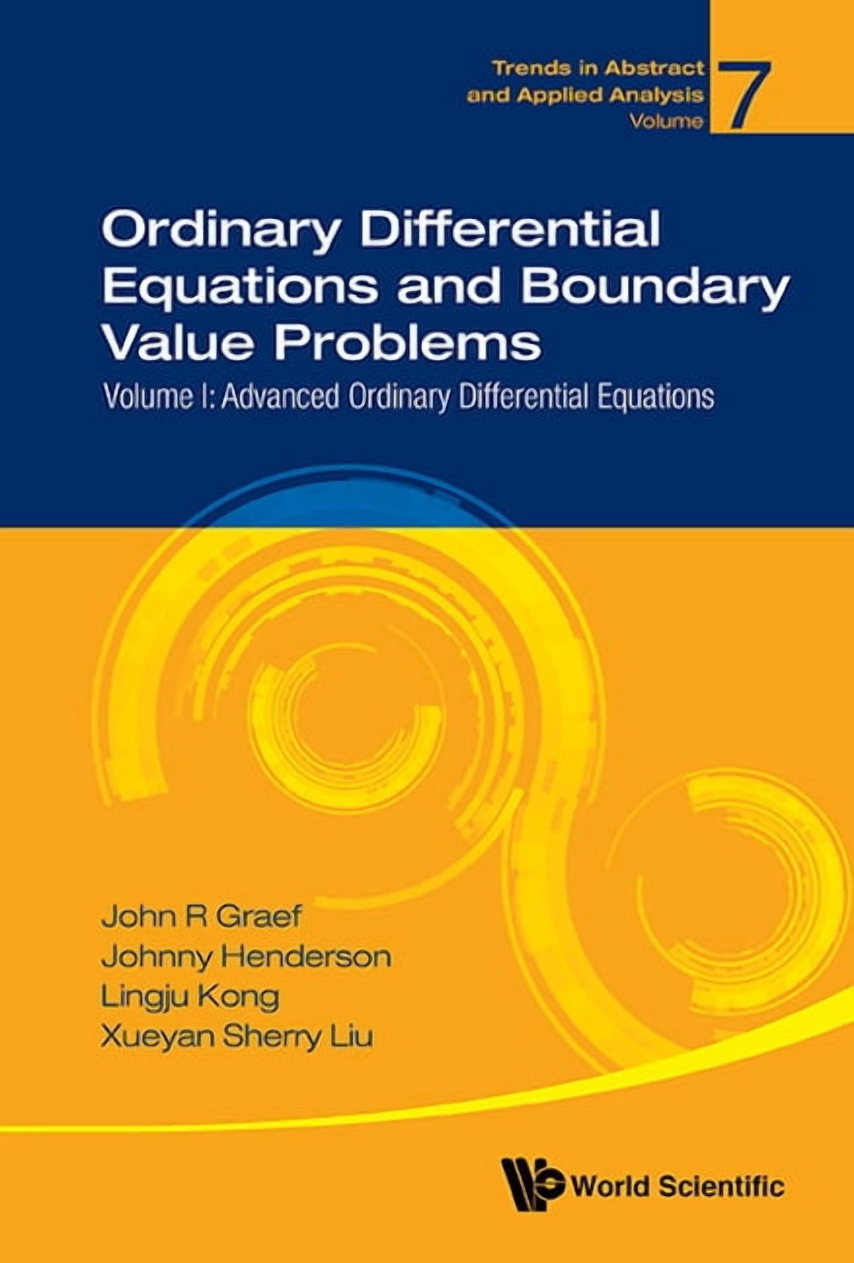 Trends in Abstract and Applied Analysis Ordinary Differential Equations ...