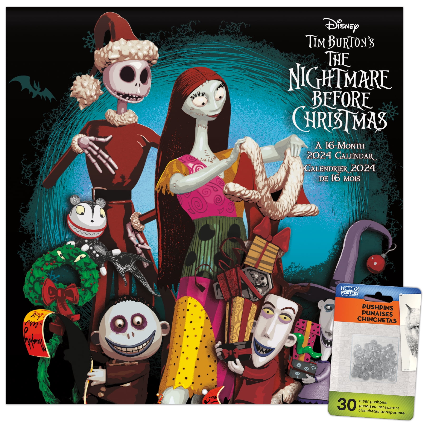 Trends International 2024 Disney The Nightmare Before Christmas Wall ...
