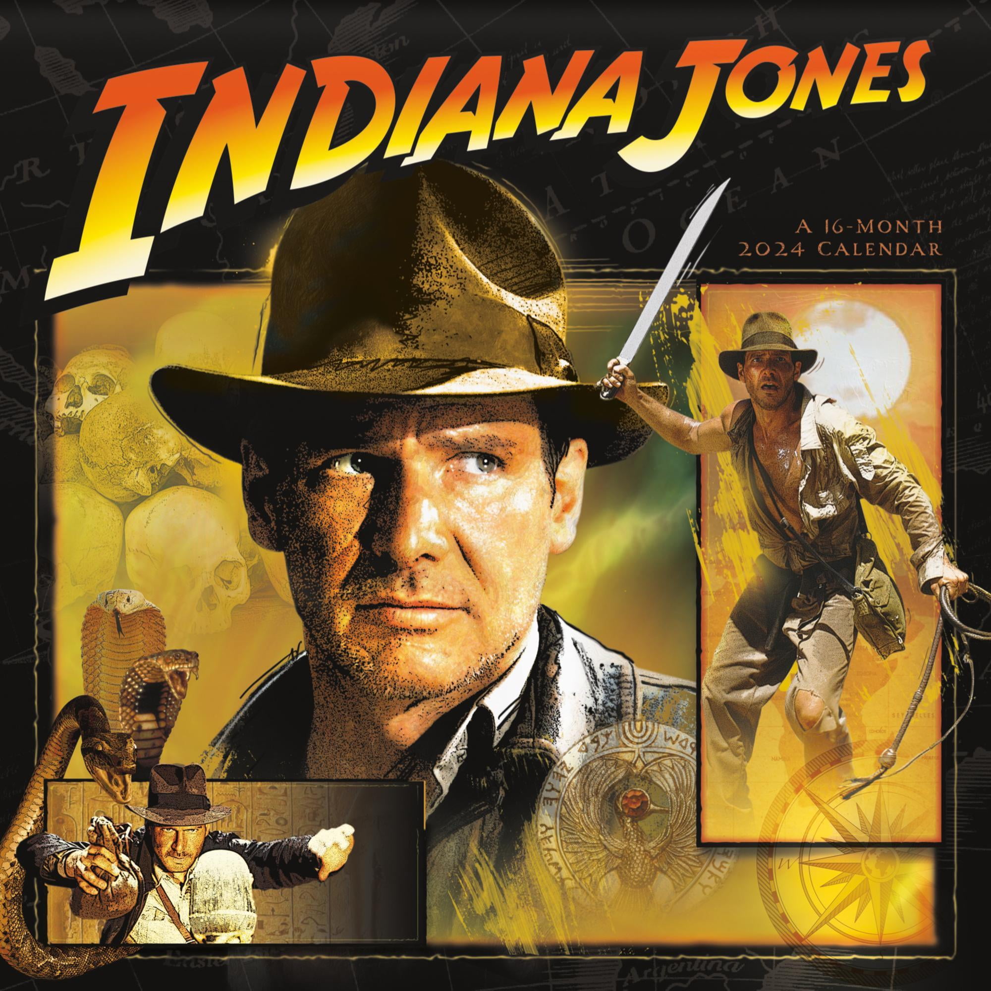 Trends International 2024 Indiana Jones Wall Calendar - Walmart.com