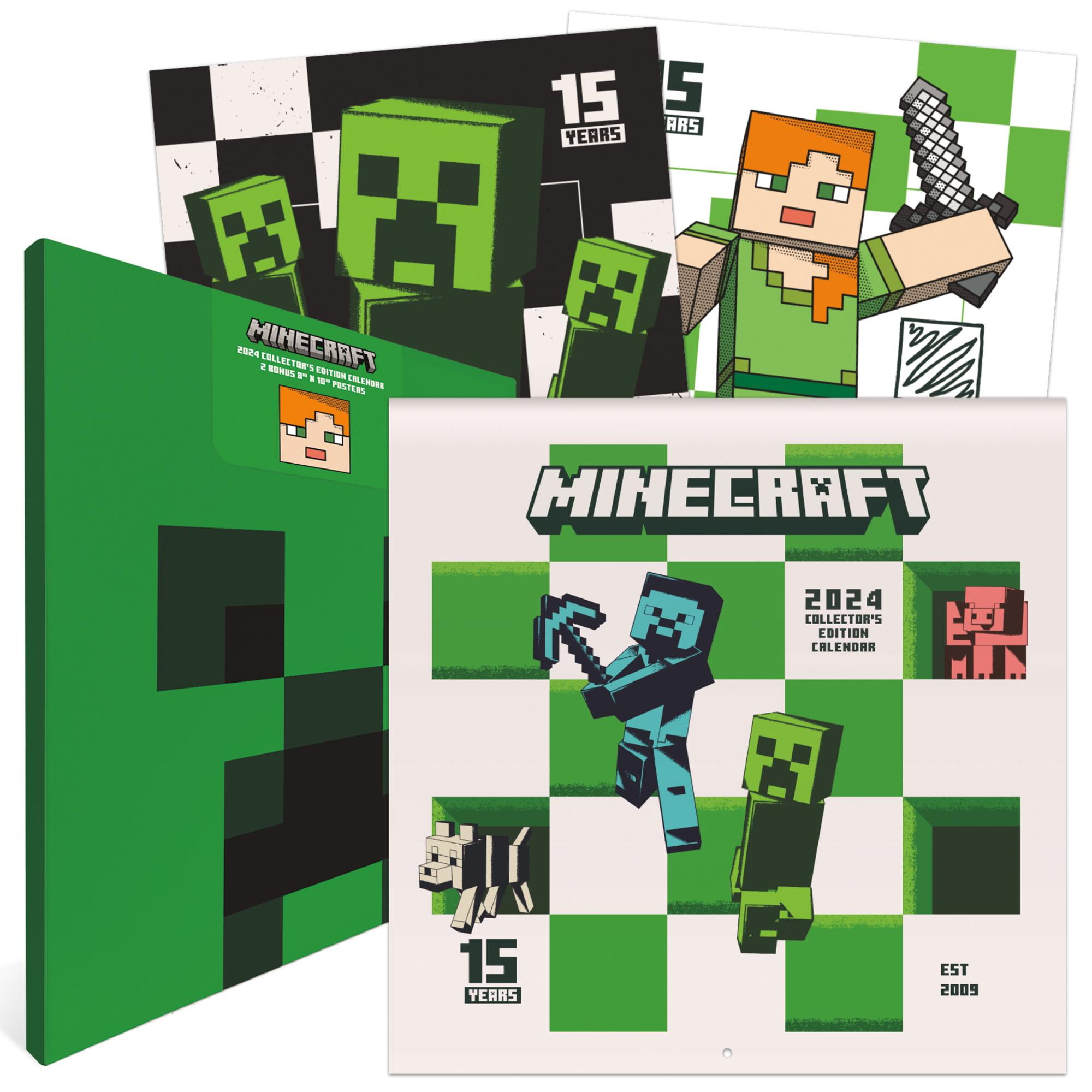 Trends International 2024 Minecraft - 15 Year Anniversary Collector's ...