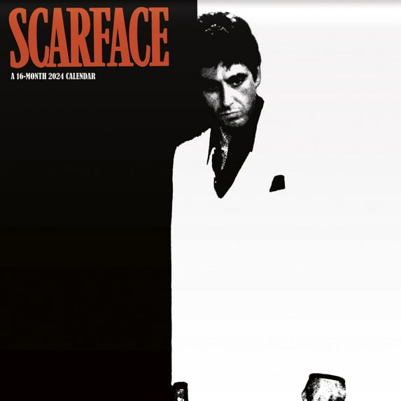 Trends International 2024 Scarface Gangster Movie Wall Calendar 12x12 ...