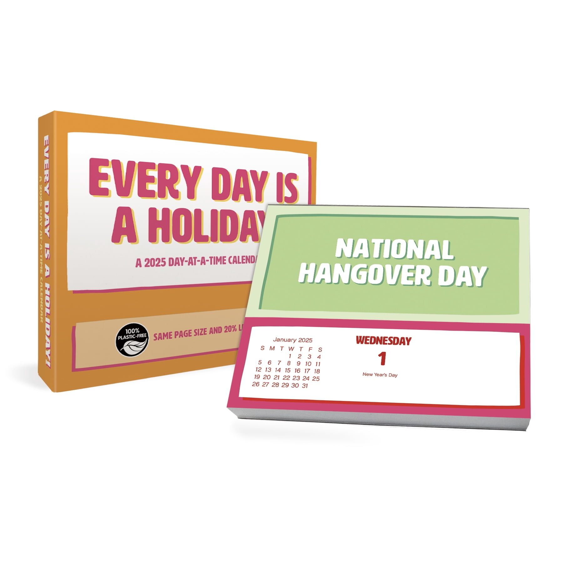 Trends International 2025 Celebrate Daily Day-at-a-Time Box Calendar ...