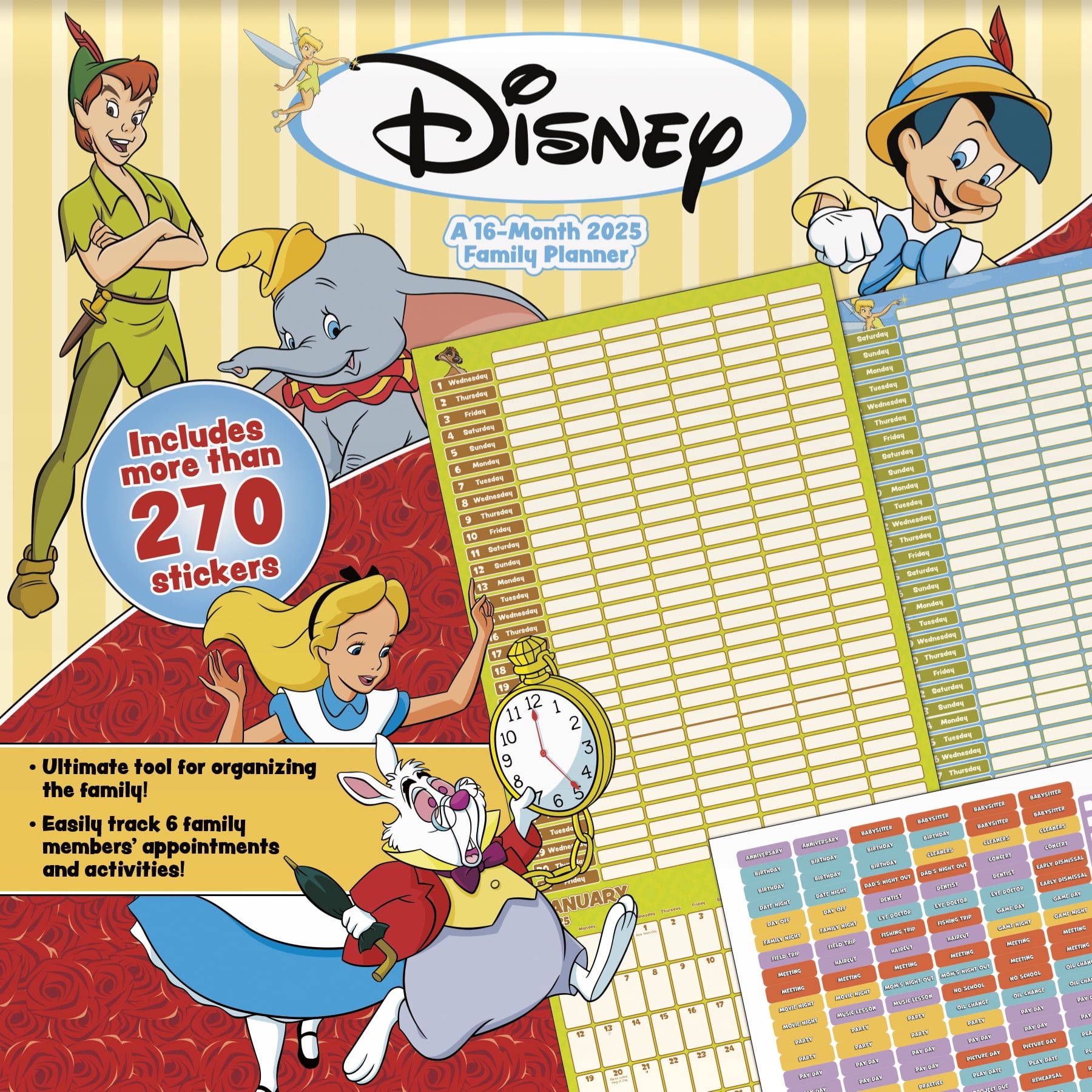 Trends International 2025 Disney Classics Wall Calendar - Walmart.com