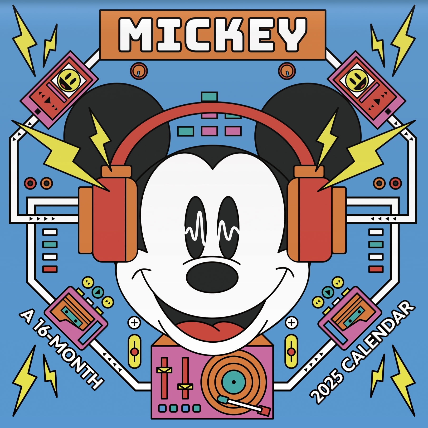 Trends International 2025 Disney Mickey Mouse Wall Calendar - Walmart.com