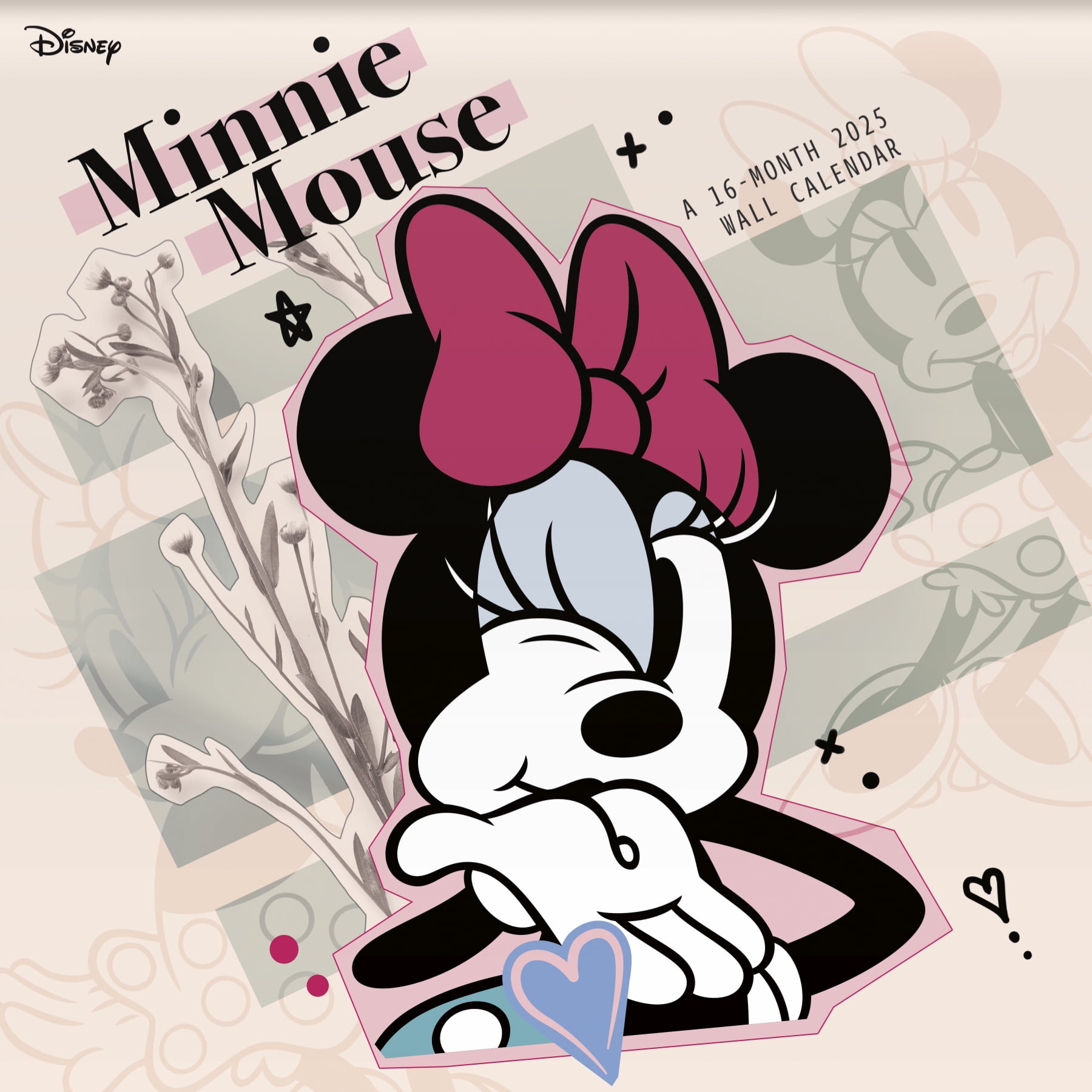 Trends International 2025 Disney Minnie Mouse Wall Calendar - Walmart.com