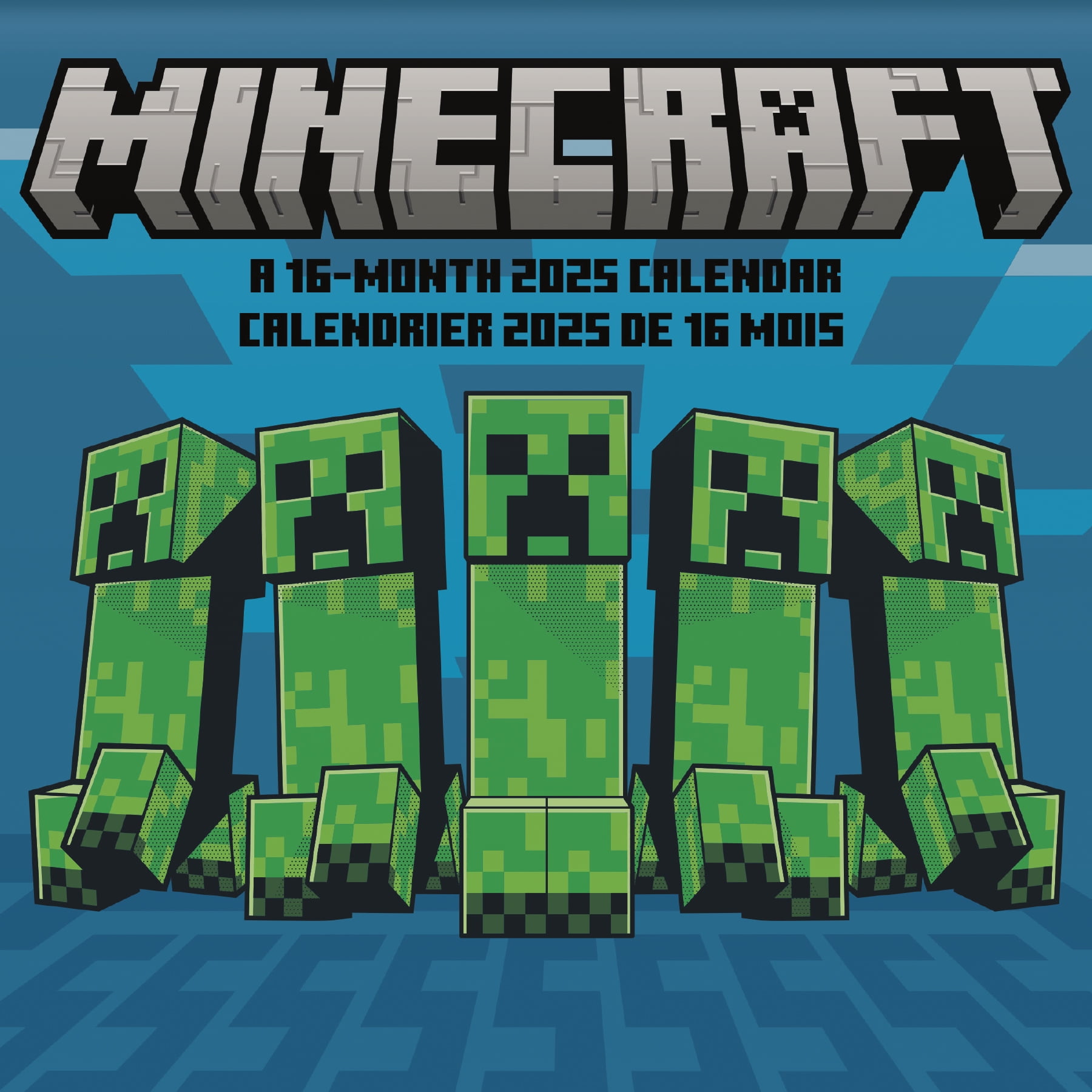 Trends International 2025 Minecraft Mini Wall Calendar - Walmart.com
