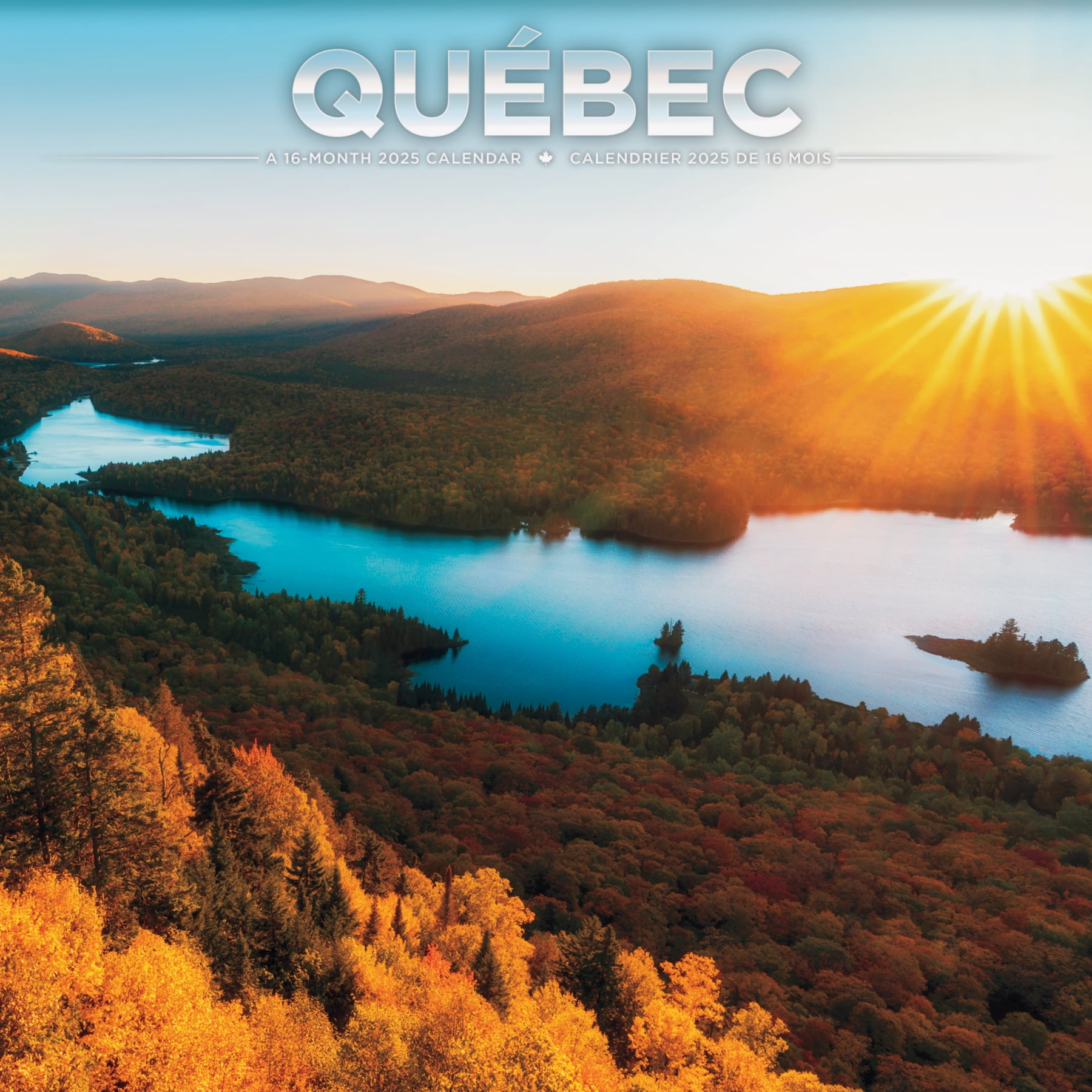 Trends International 2025 Quebec Wall Calendar - Walmart.com