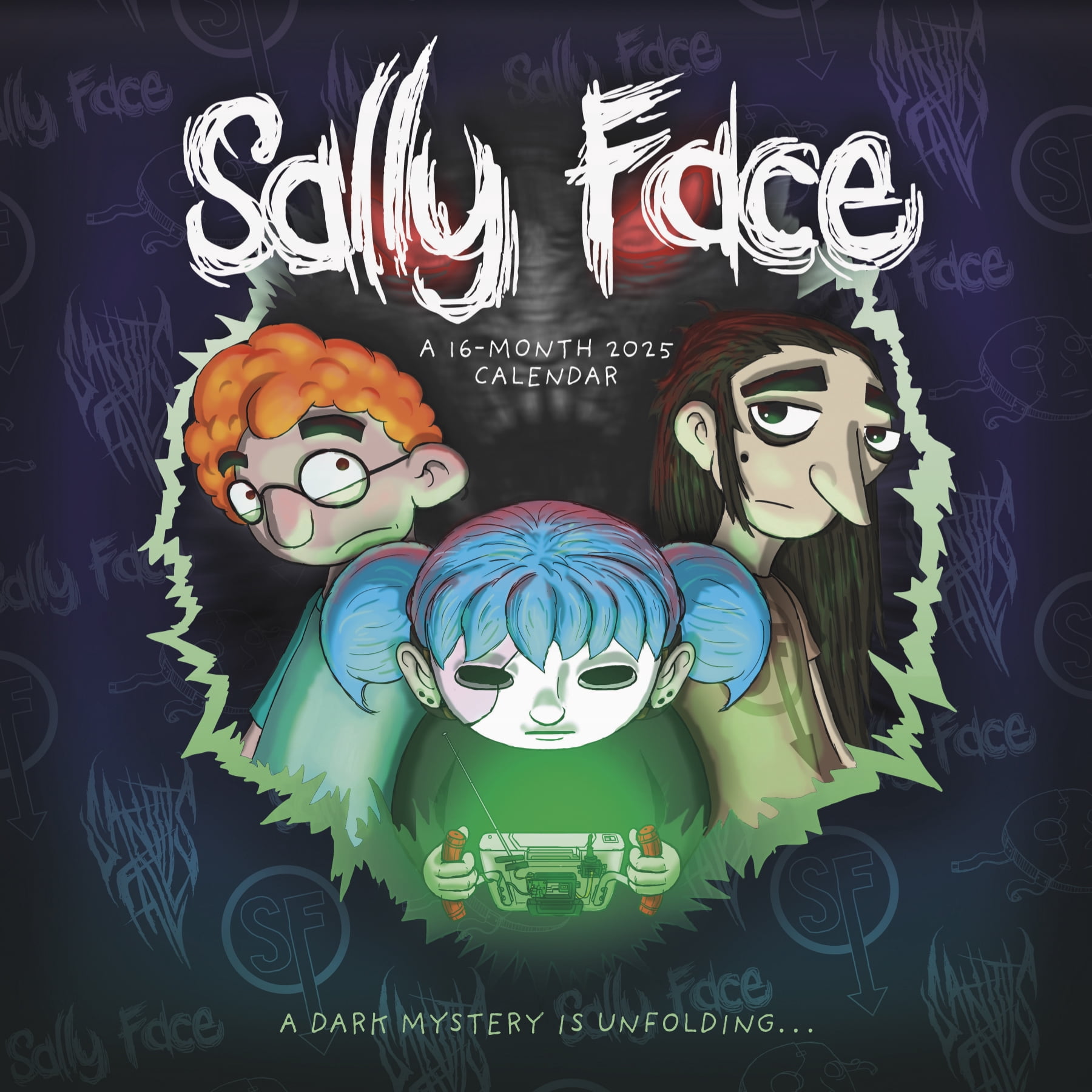 Trends International 2025 Sally Face Wall Calendar - Walmart.com