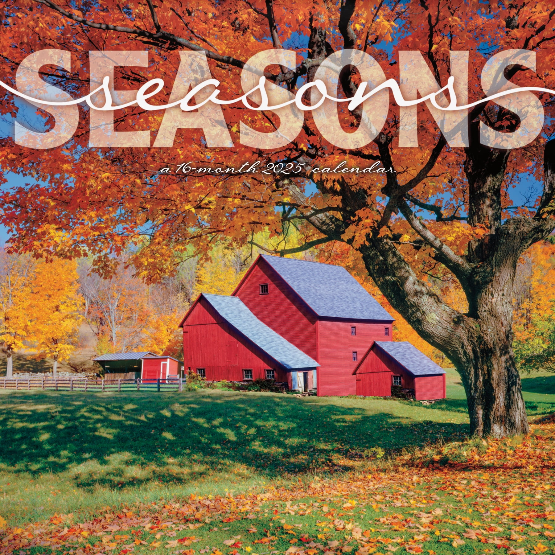 Trends International 2025 Seasons Wall Calendar - Walmart.com