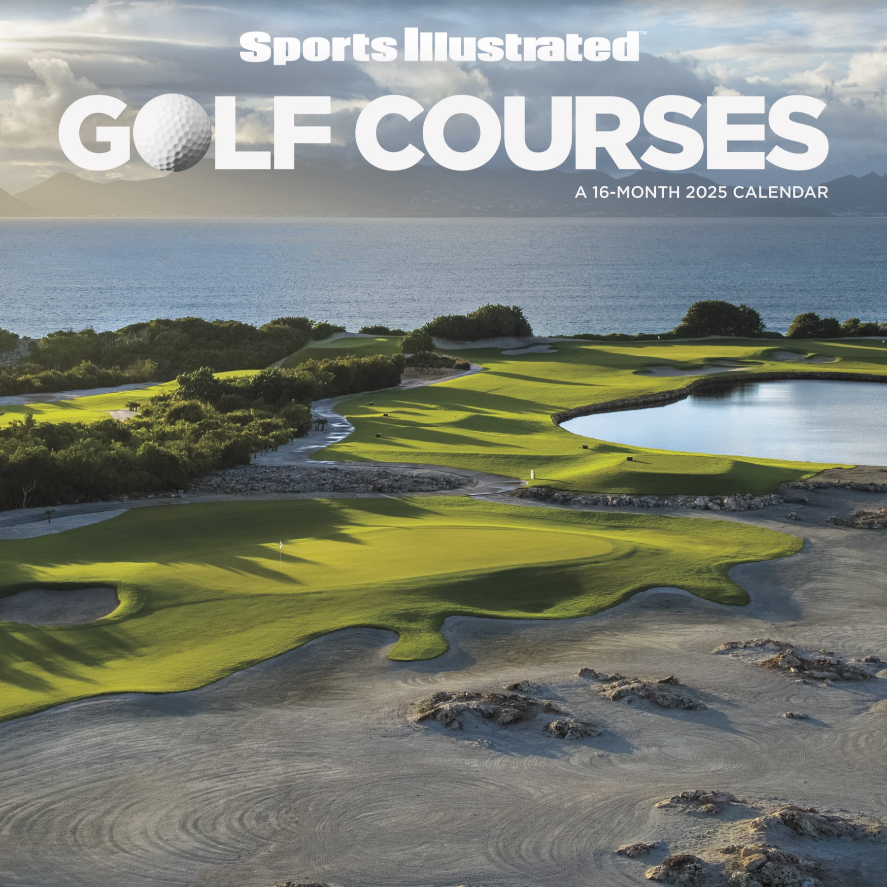 Trends International 2025 Sports Illustrated Golf Courses Wall Calendar ...