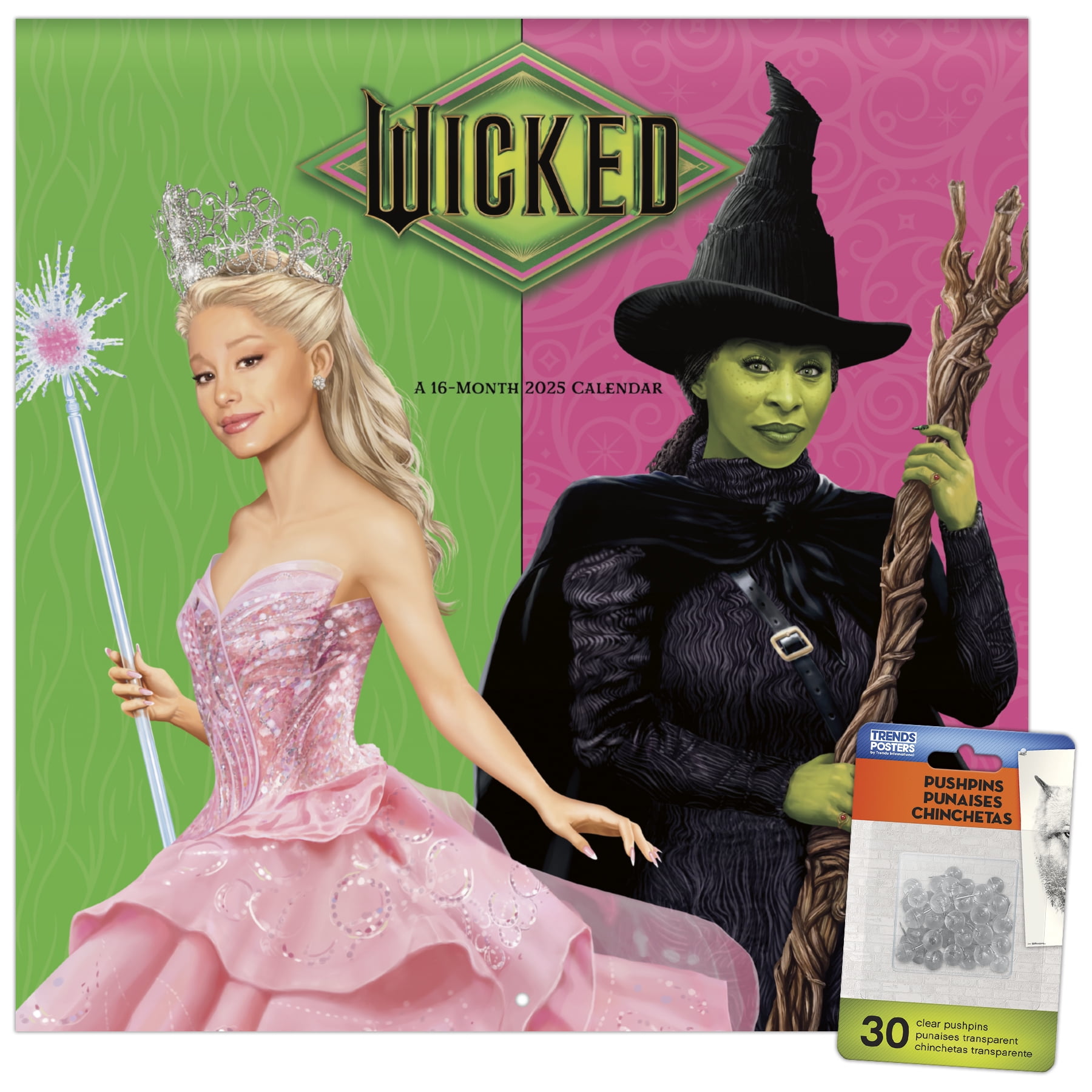 Trends International 2025 Wicked Movie: Elphaba and Glinda Wall ...