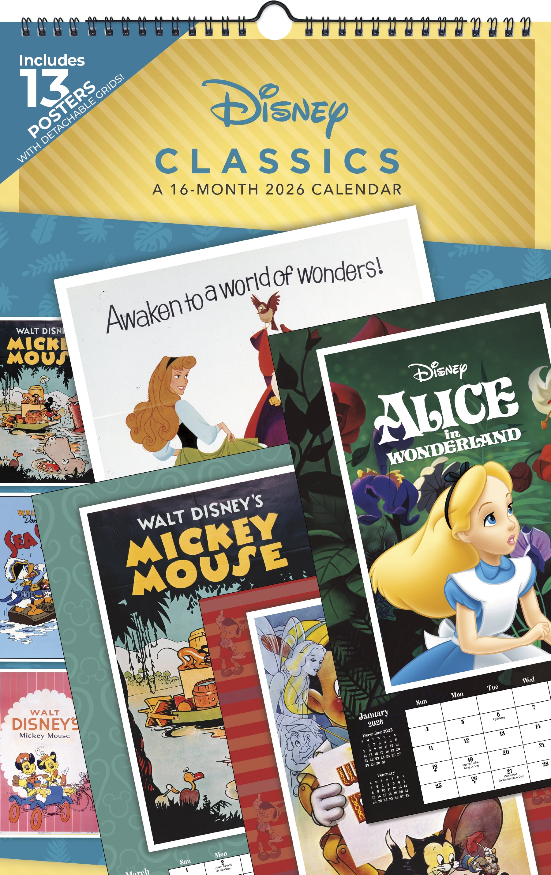 Trends International 2026 Disney Classic Posters Oversized Poster ...