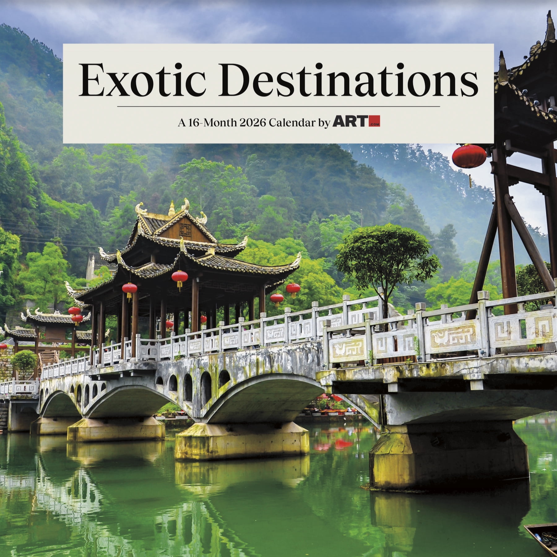 Trends International 2026 Exotic Destinations Wall Calendar - Walmart.com
