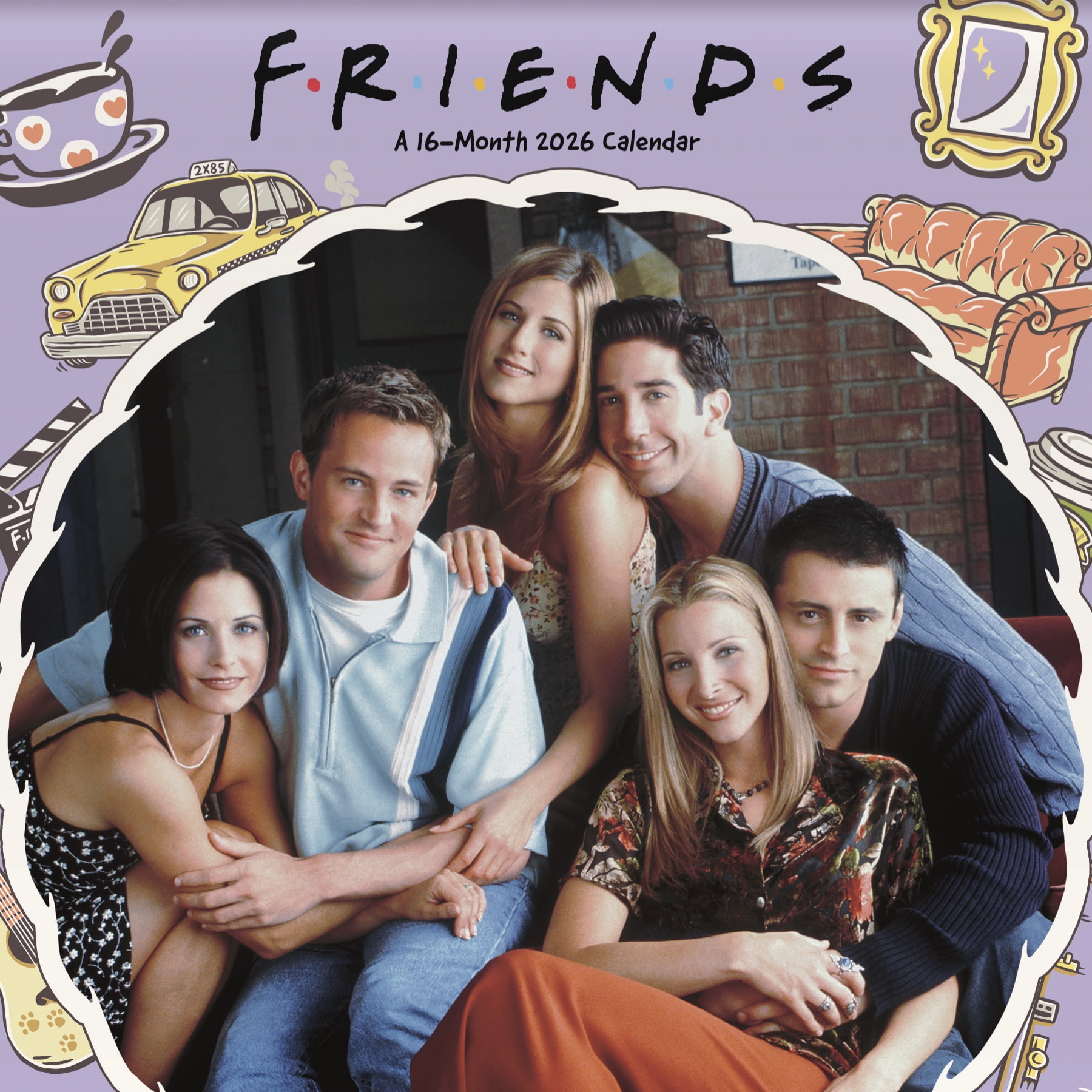 Trends International 2026 Friends Wall Calendar - Walmart.com
