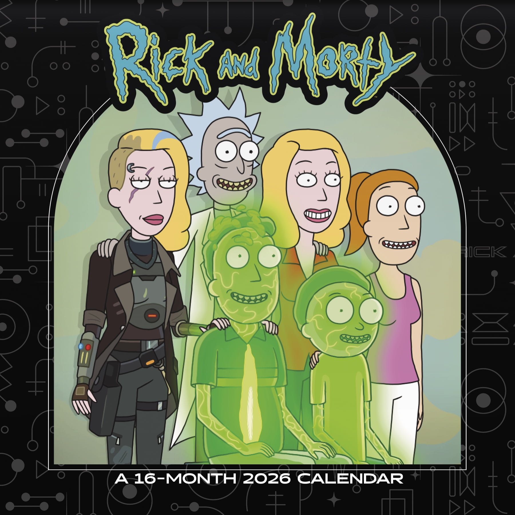 Trends International 2026 Rick and Morty Wall Calendar - Walmart.com