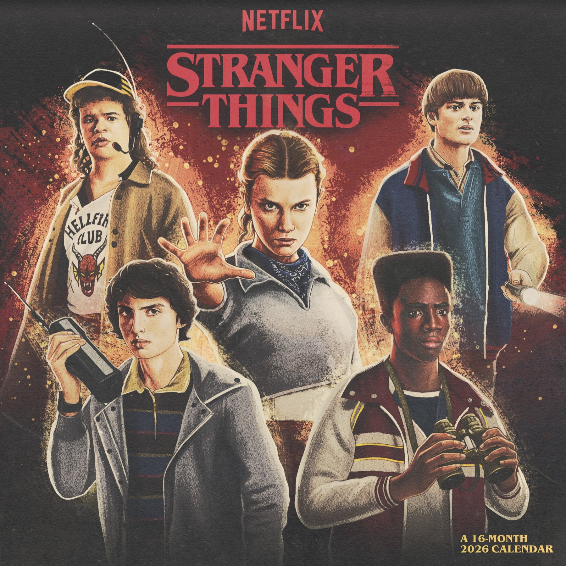 Trends International 2026 Stranger Things Wall Calendar - Walmart.com
