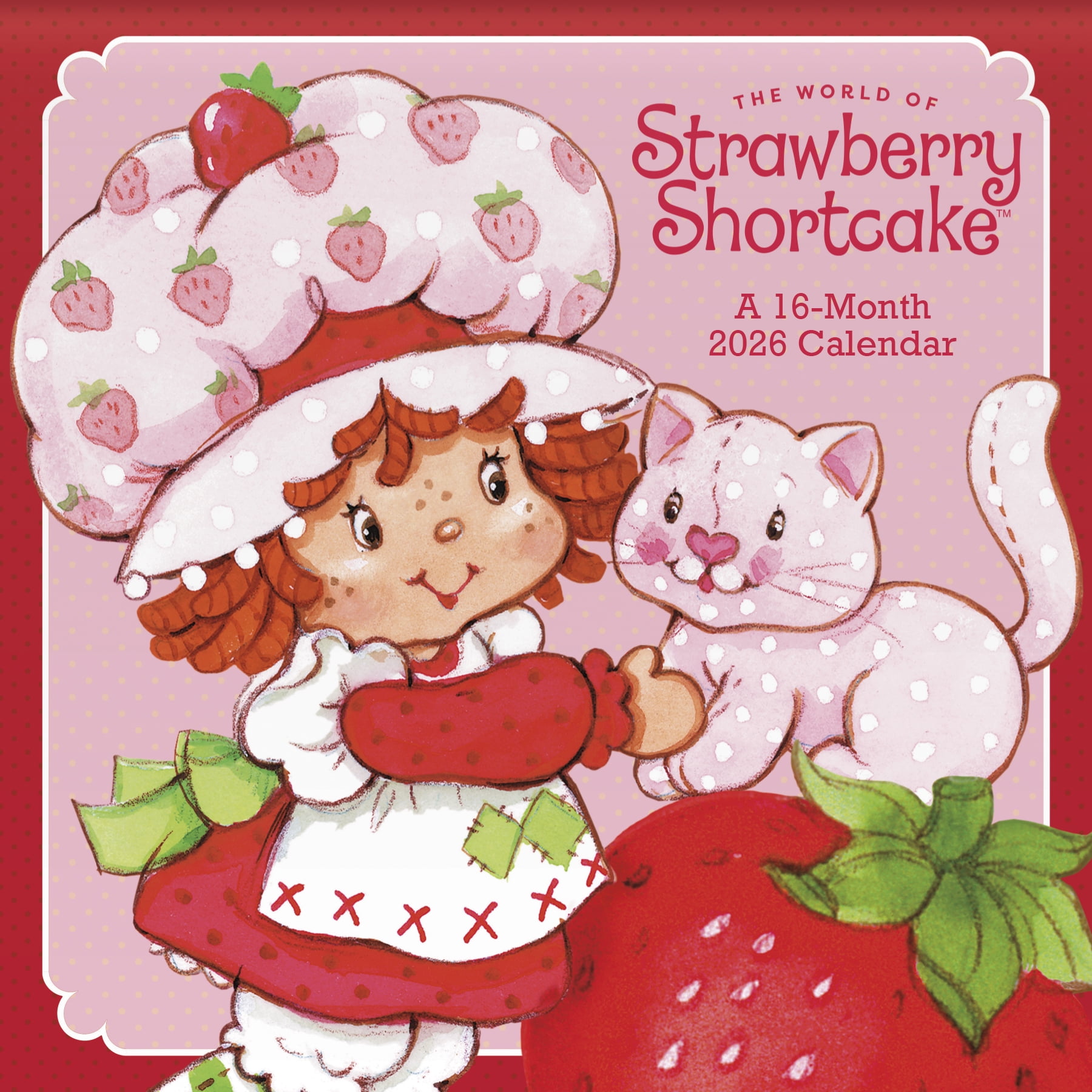 Trends International 2026 Strawberry Shortcake Wall Calendar - Walmart.com
