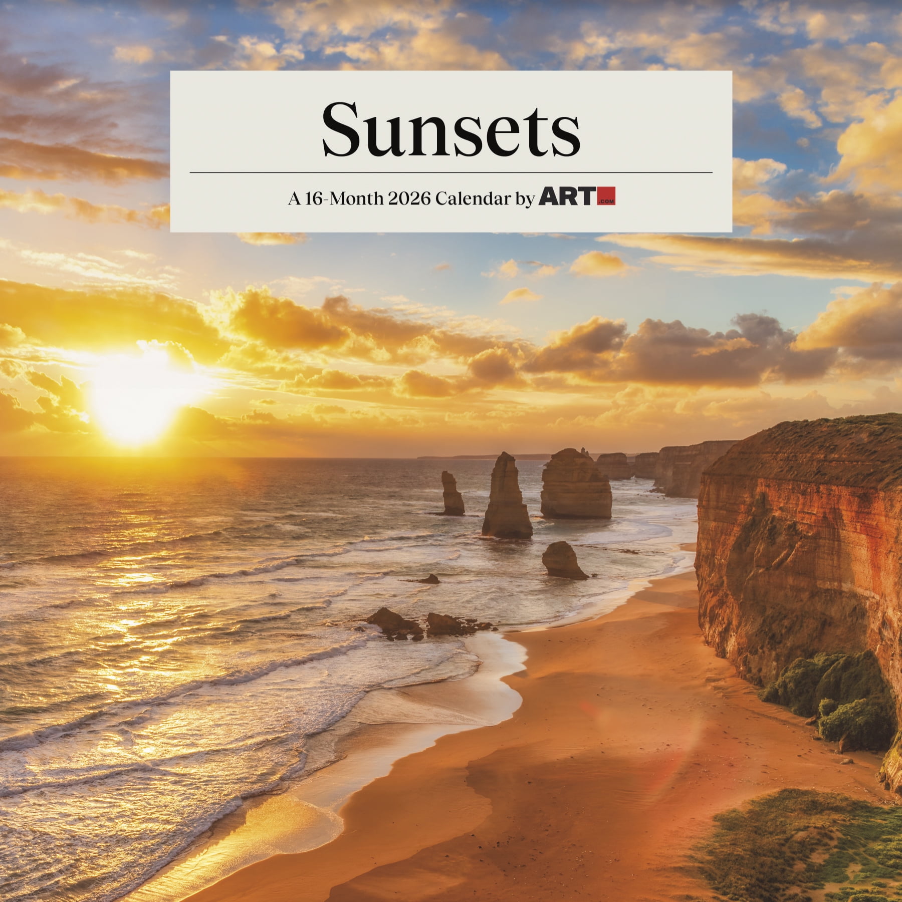 Trends International 2026 Sunsets Wall Calendar - Walmart.com