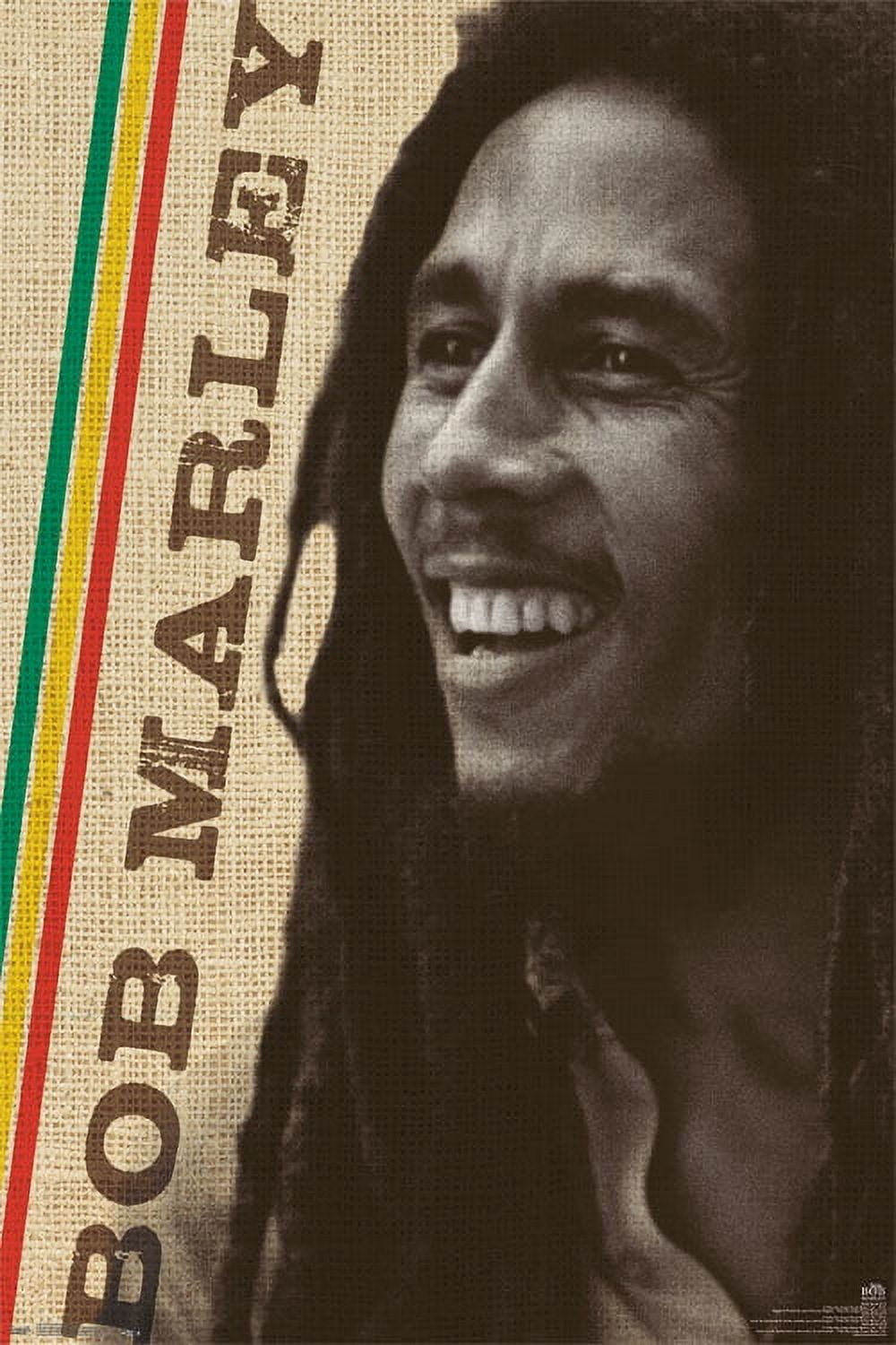 Trends International Bob Marley Smile Wall Poster 22.375" x 34 ...