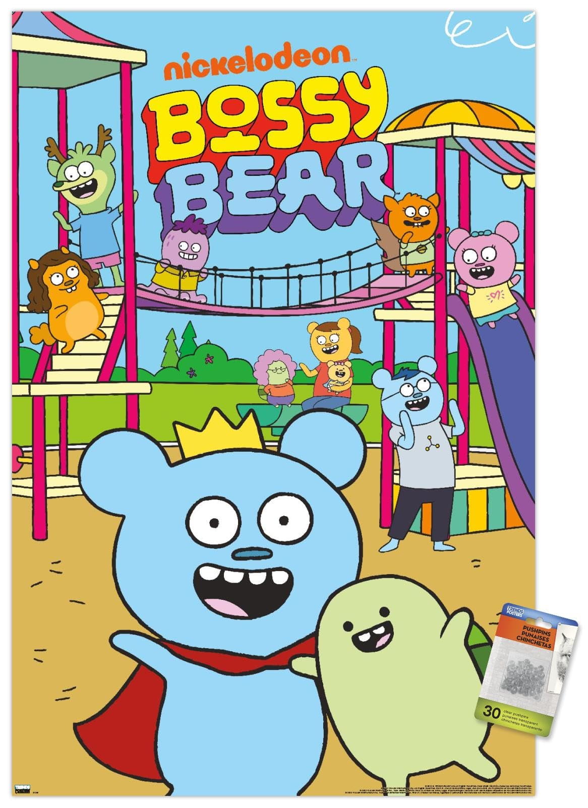 Trends International Bossy Bear - Key Art Wall Poster, 22.37" x 34.00 ...