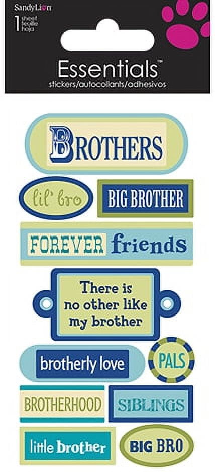 Trends International Brothers Essentials Stickers - Walmart.com
