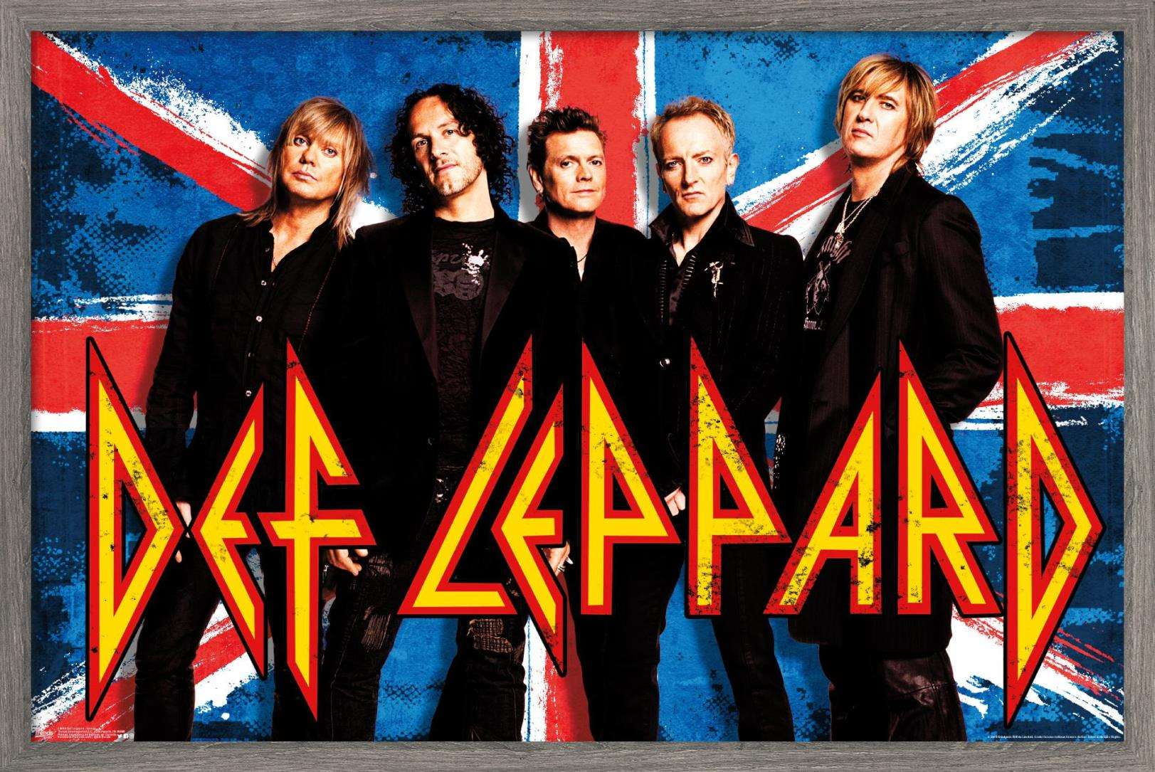 Def Leppard - Sugar Wall Poster, 22.375" x 34" Framed - Walmart.com