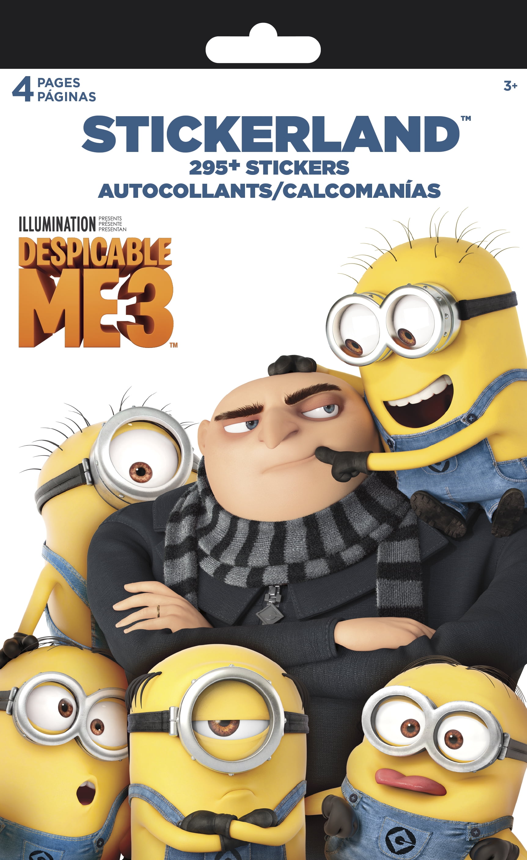 Trends International Despicable Me Stickerland Pad - 4 pages - Walmart.com