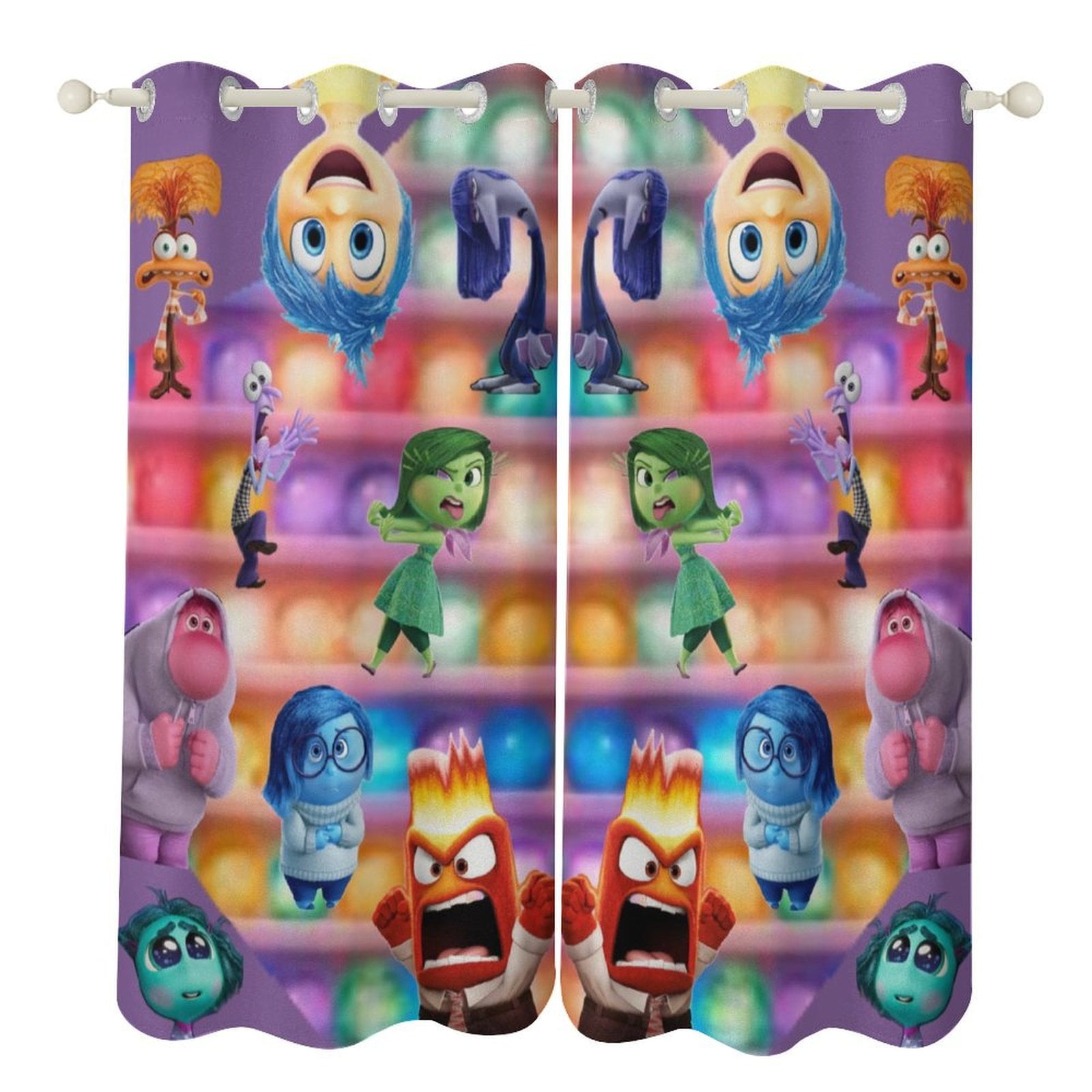 Trends International Disney-Pixar Inside Out Kids Curtains 52 X 72 Inch ...
