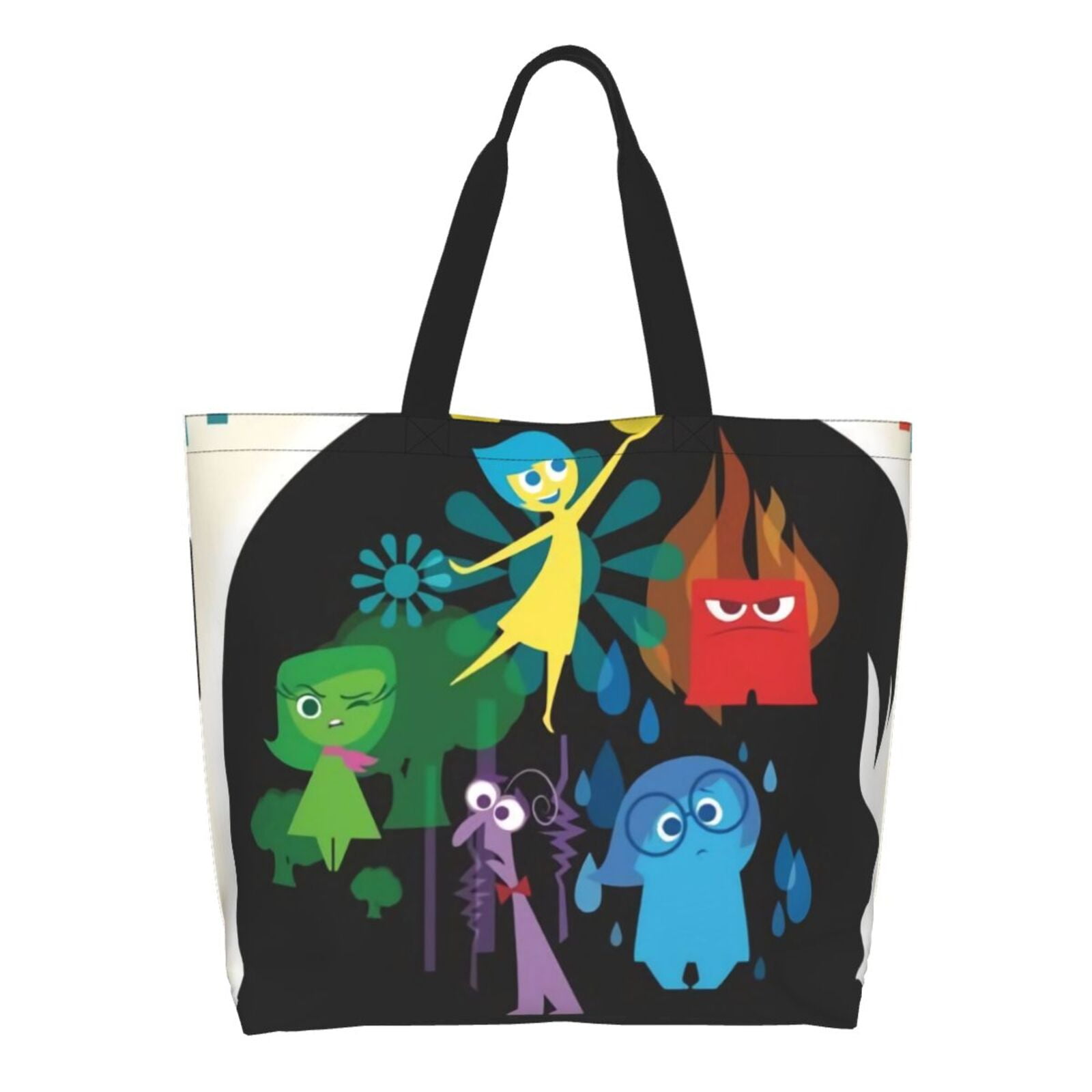 Trends International Disney-Pixar Inside Out Tote Bag for Women,Canvas ...