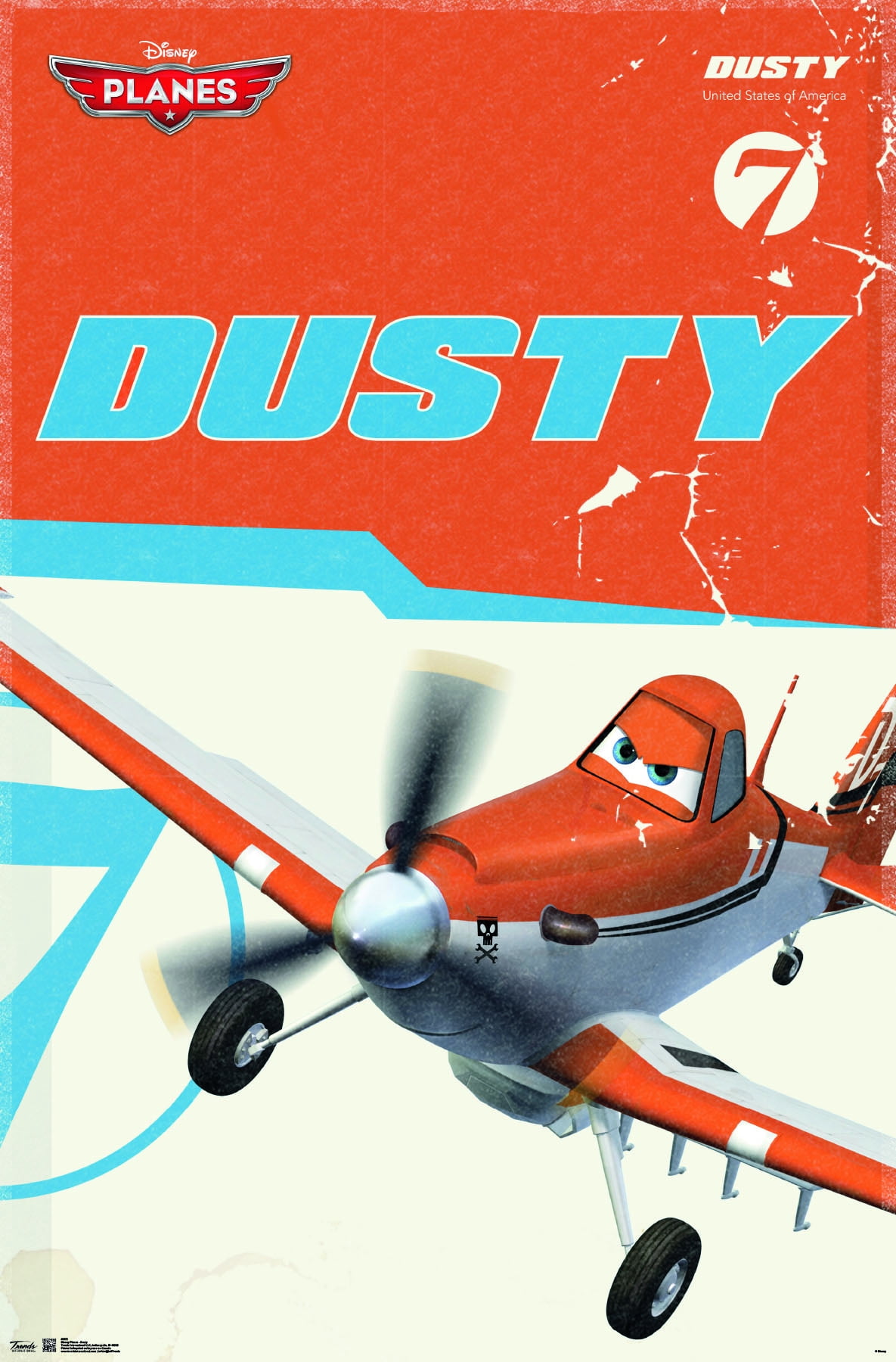 Trends International Disney Planes Dusty Wall Poster 22375 X 34