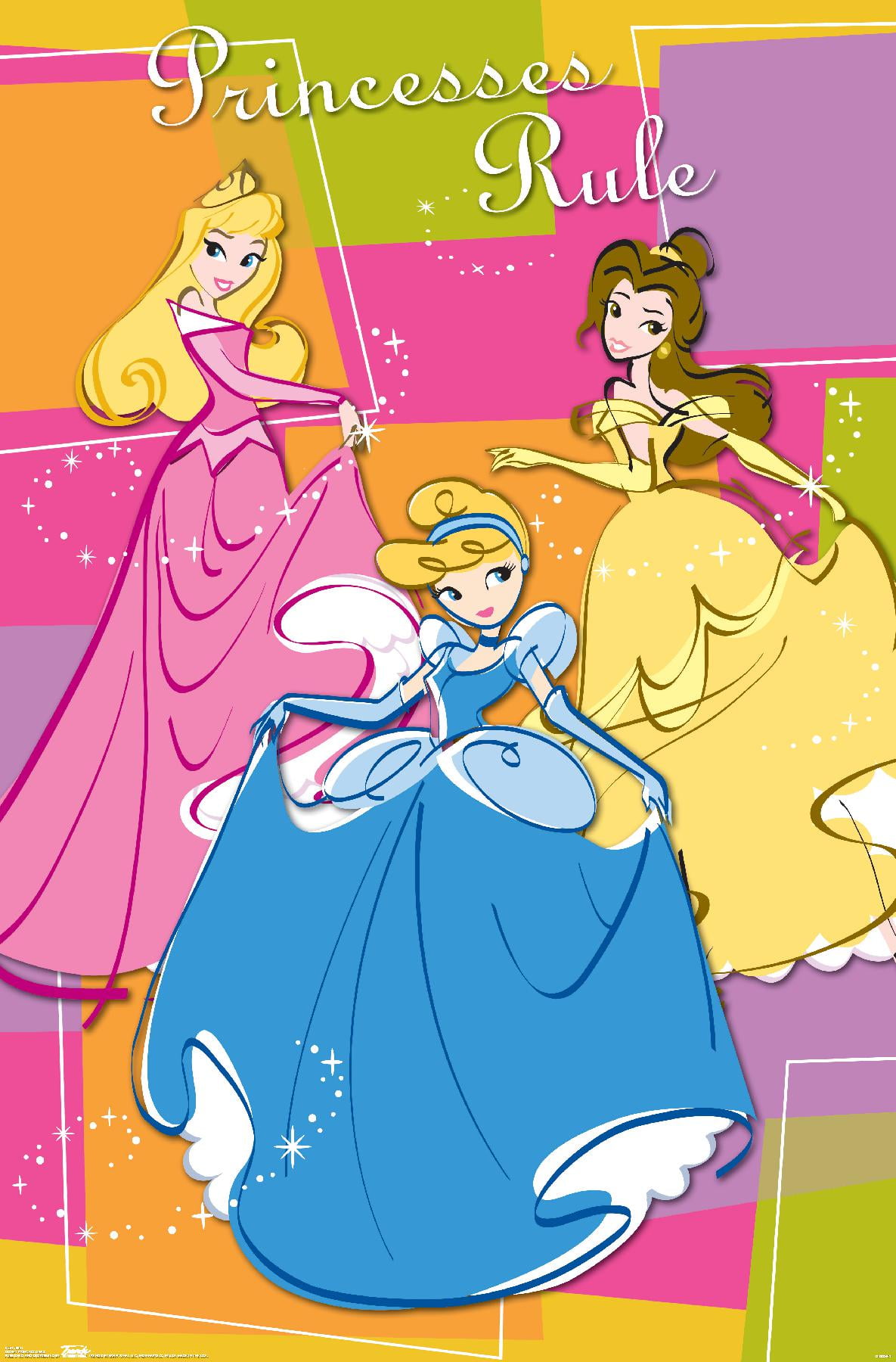 Trends International Disney Princess - Divas Poster - Walmart.com