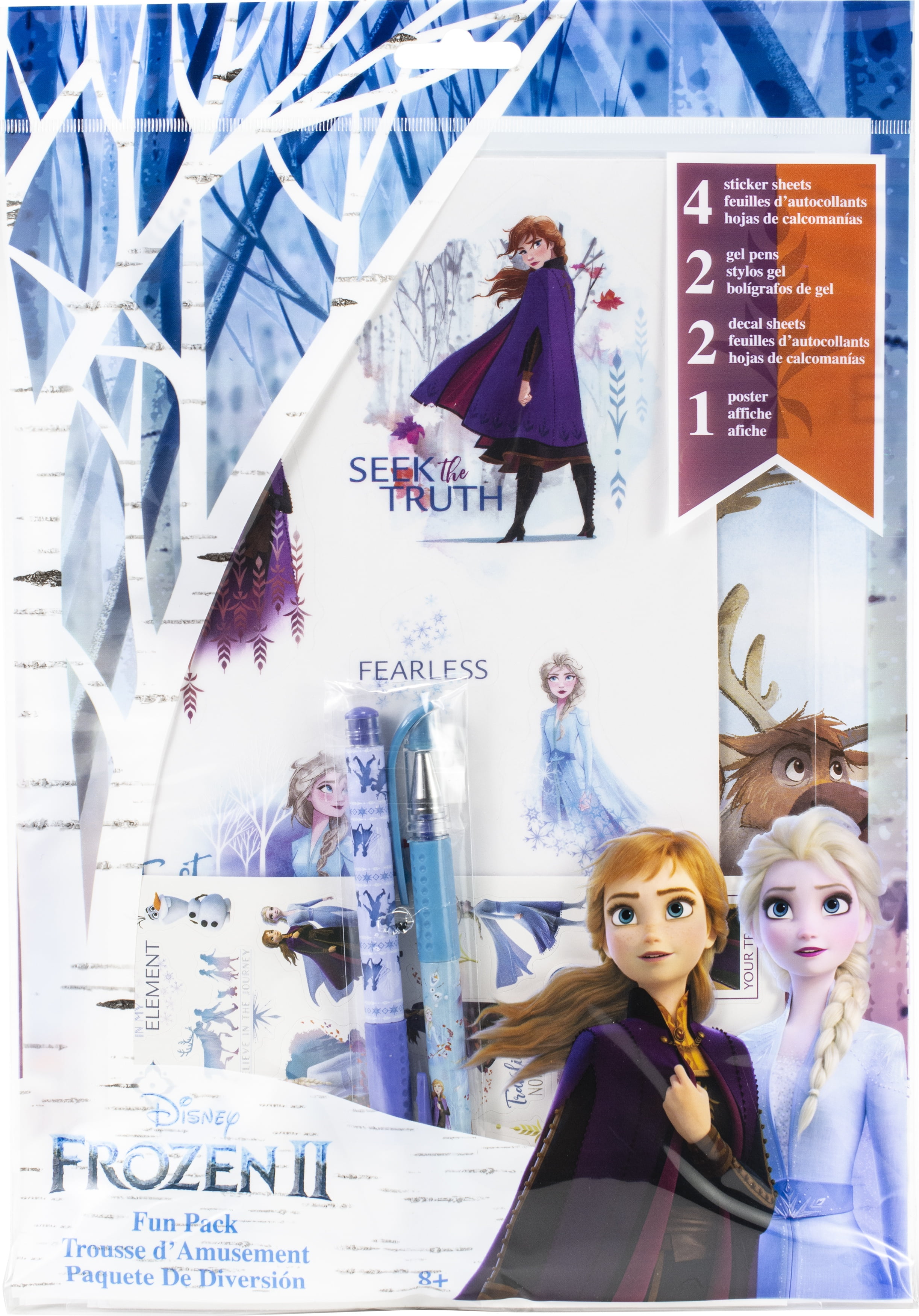 Trends International Frozen 2 Fun Pack with Pens 8" x 12" - Walmart.com