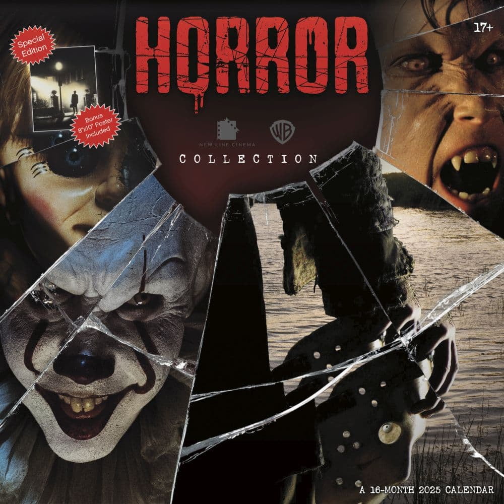 Trends International, Horror Collection Exclusive with Bonus Print 2025 ...