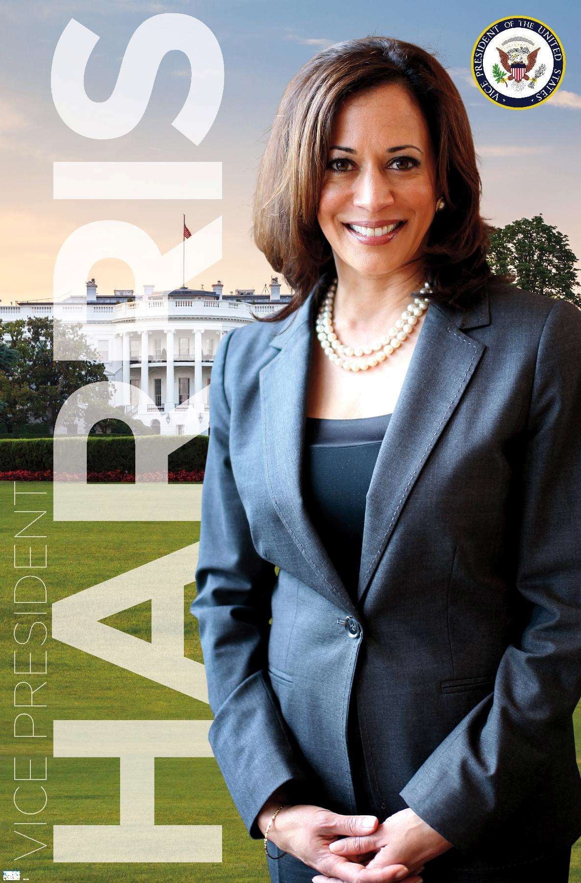 Trends International Kamala Harris - Vice President Wall Poster 22.375 ...