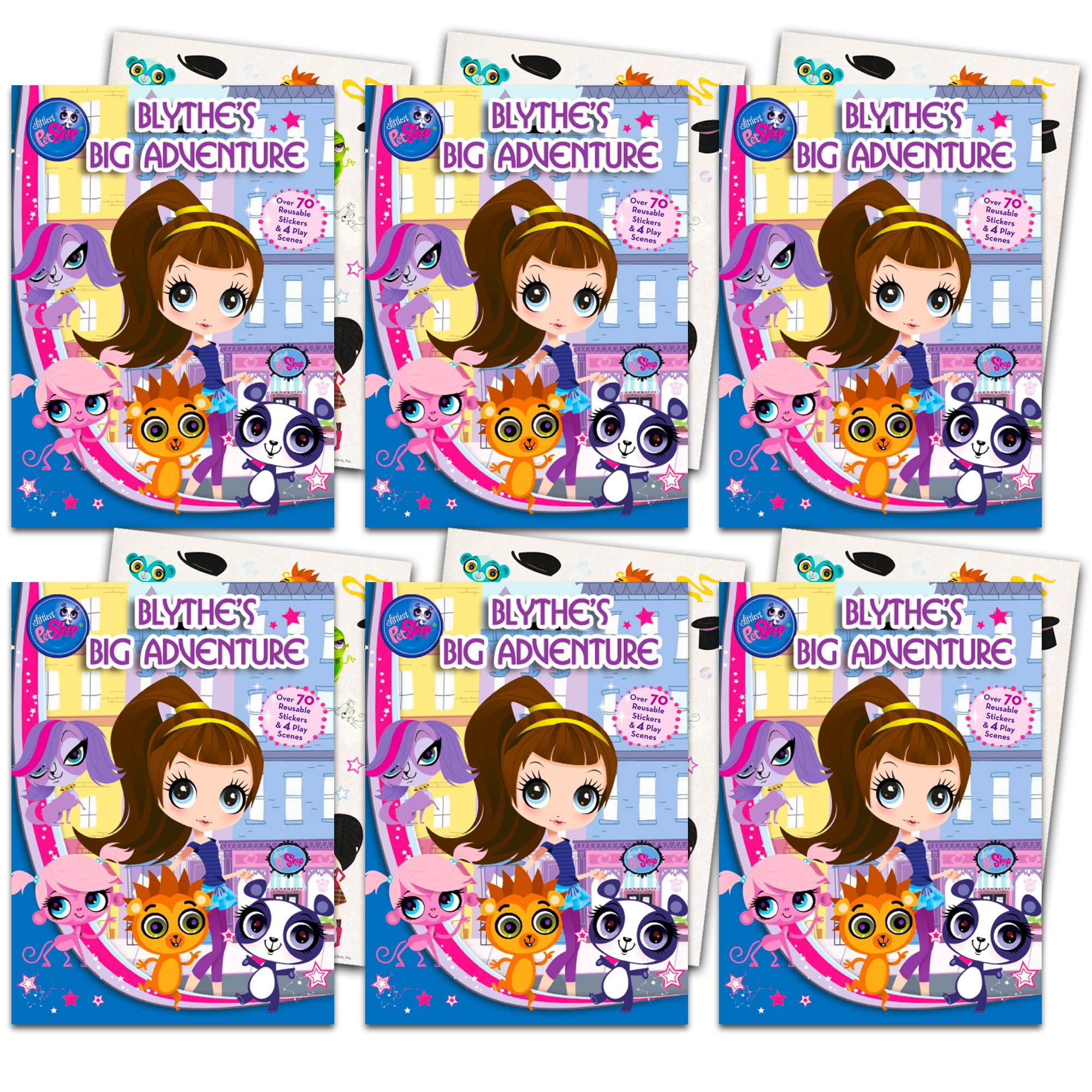 Trends International Littlest Pet Shop Party Favors Pack - 6 Activity ...