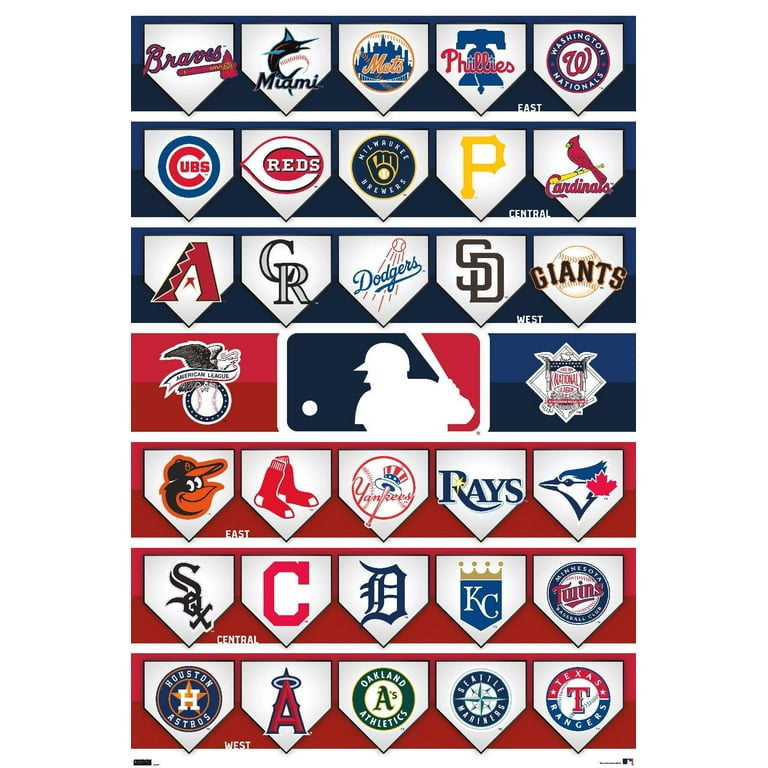 Major League Baseball Teams Logos