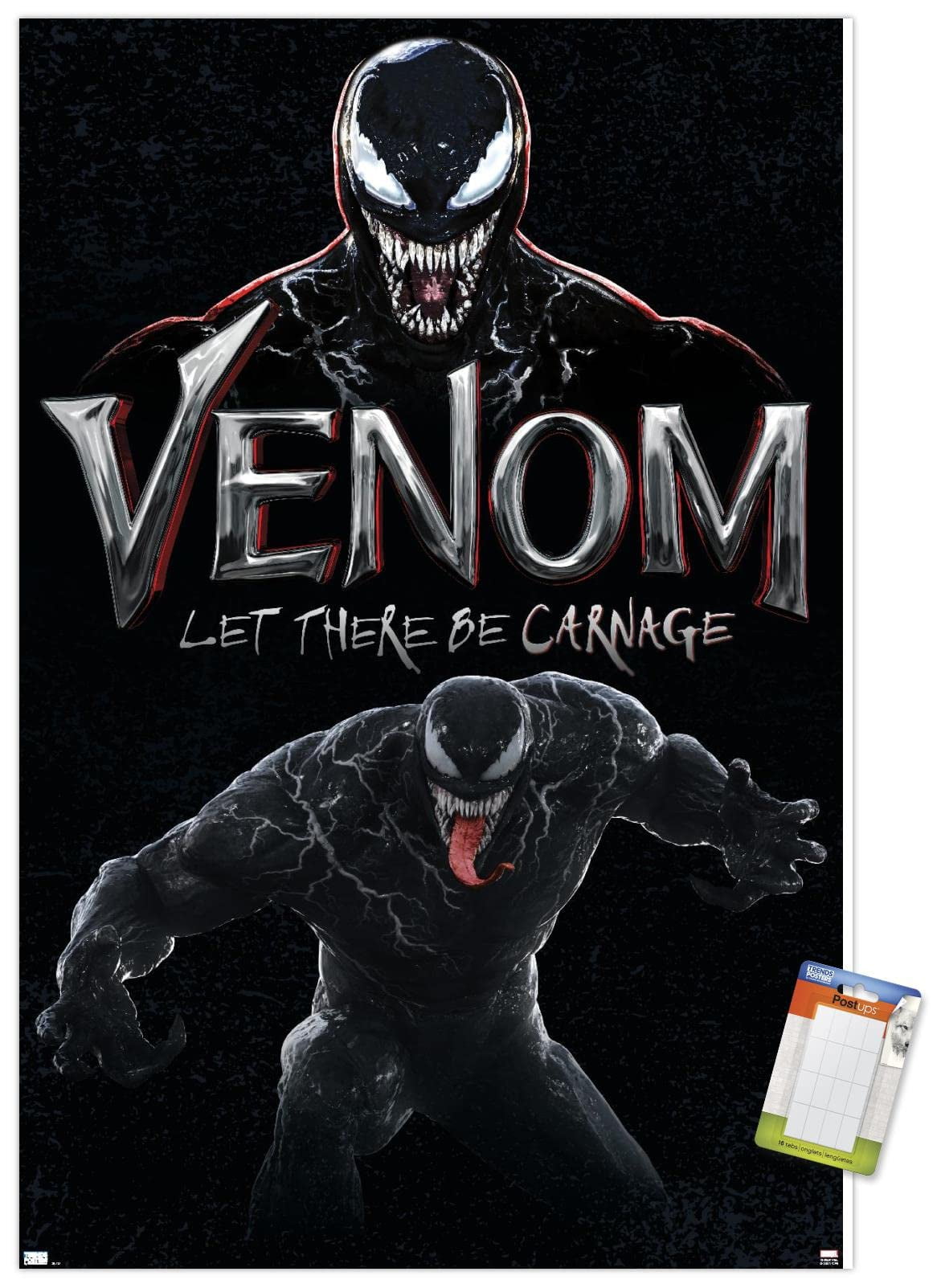 Trends International Marvel Venom: Let There be Carnage - Attack Wall ...