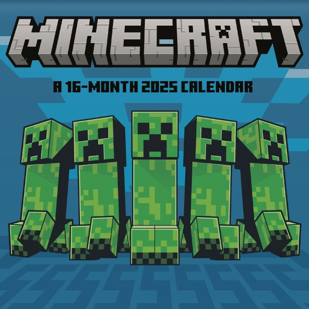 Trends International, Minecraft 2025 Mini Wall Calendar - Walmart.com