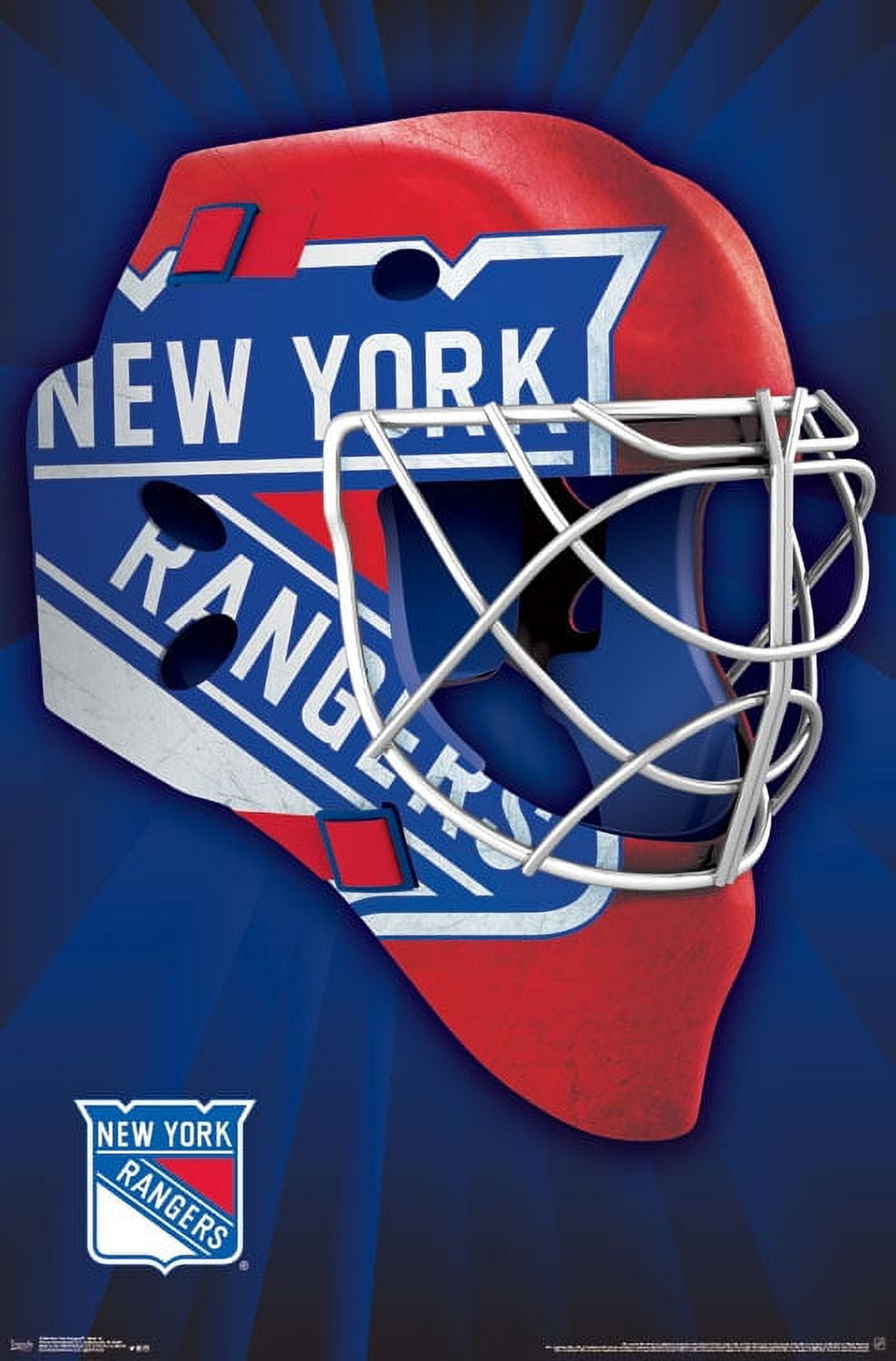 Trends International New York Rangers® - Mask Poster - Walmart.com